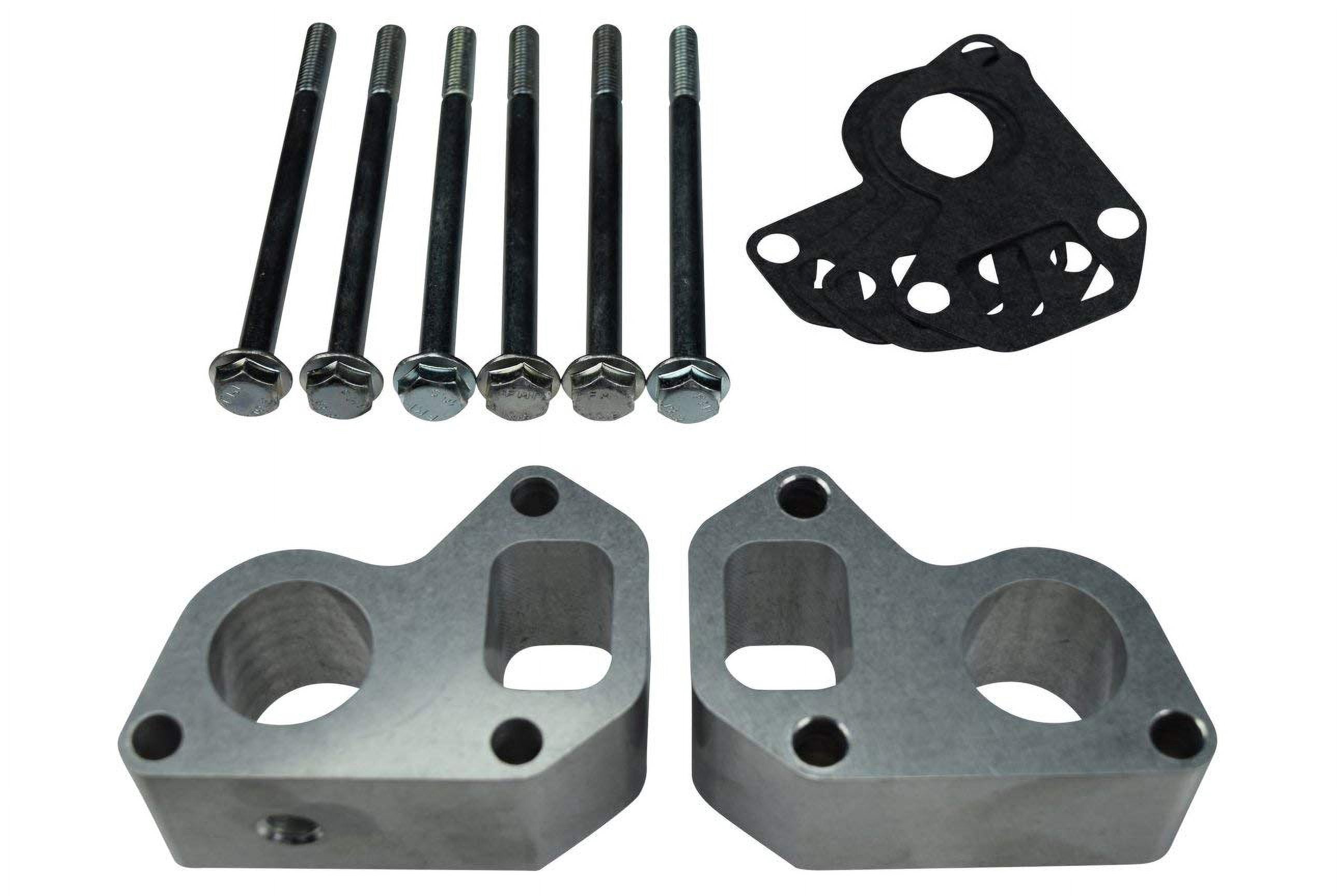 ICT Billet LSX 1.50" WATER PUMP SPACER conversion retro fit kit truck ...