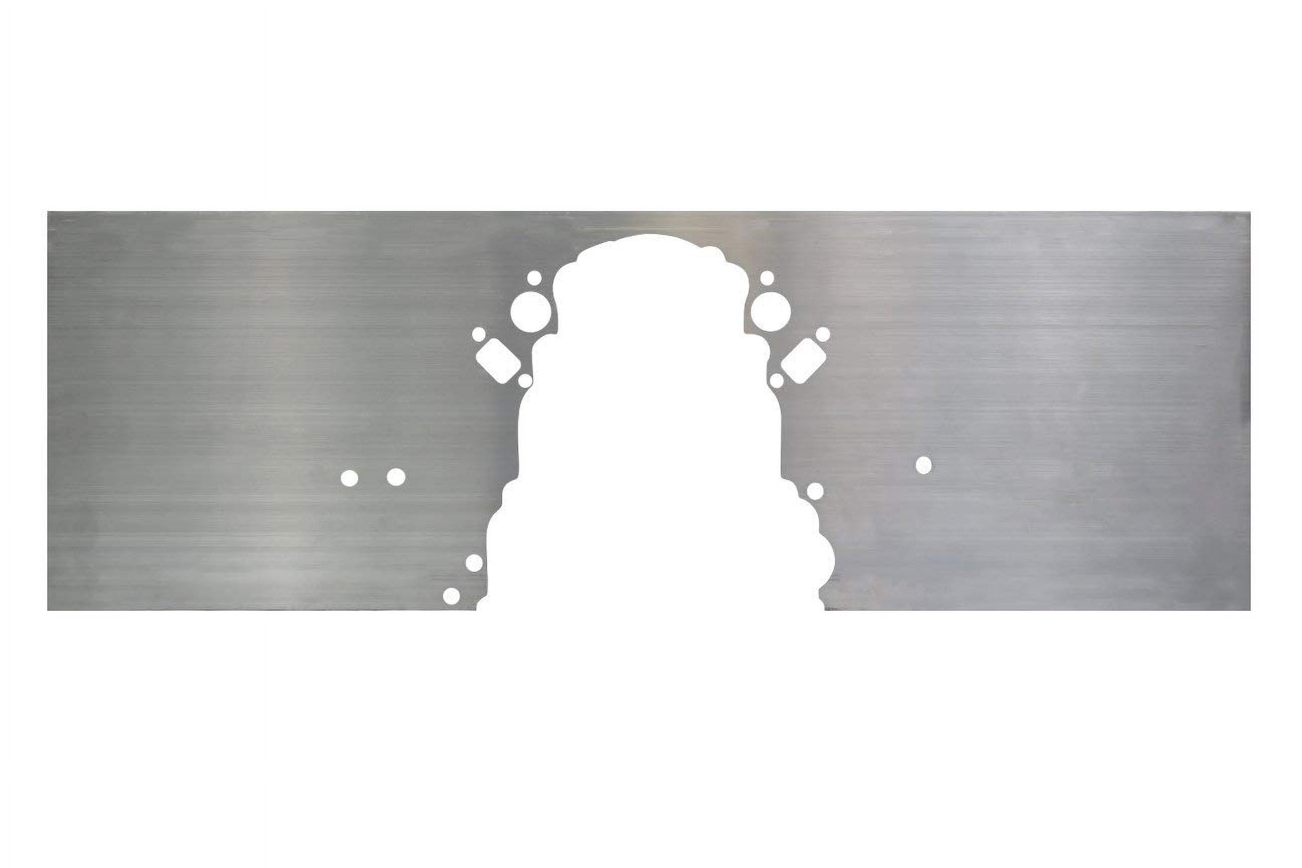 ICT Billet LSX Front Engine Plate 1 piece Aluminum Chevy Solid Motor ...