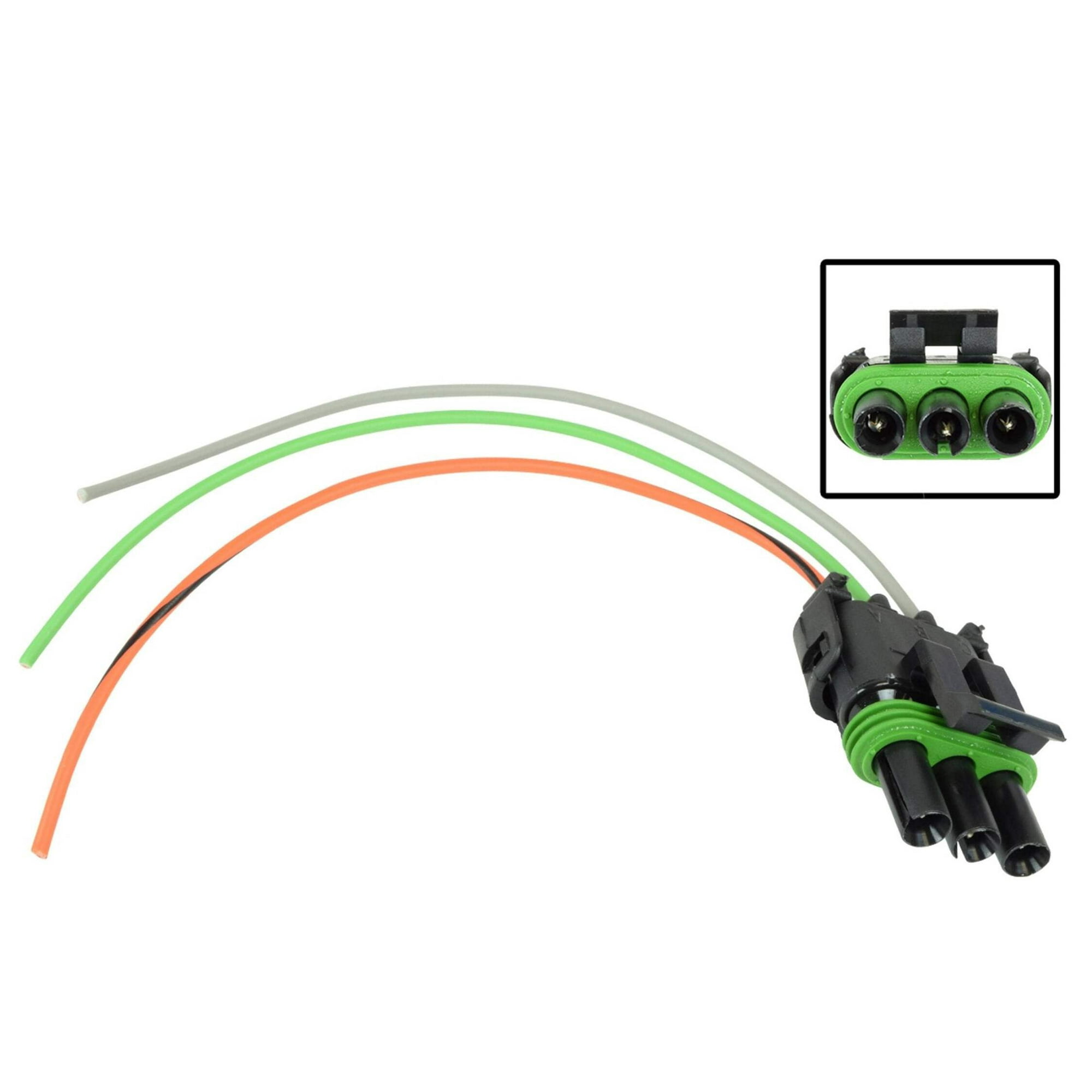 ICT Billet MAP Sensor 3 Wire - 3 Bar Brick Connector Plug Pigtail Grand ...