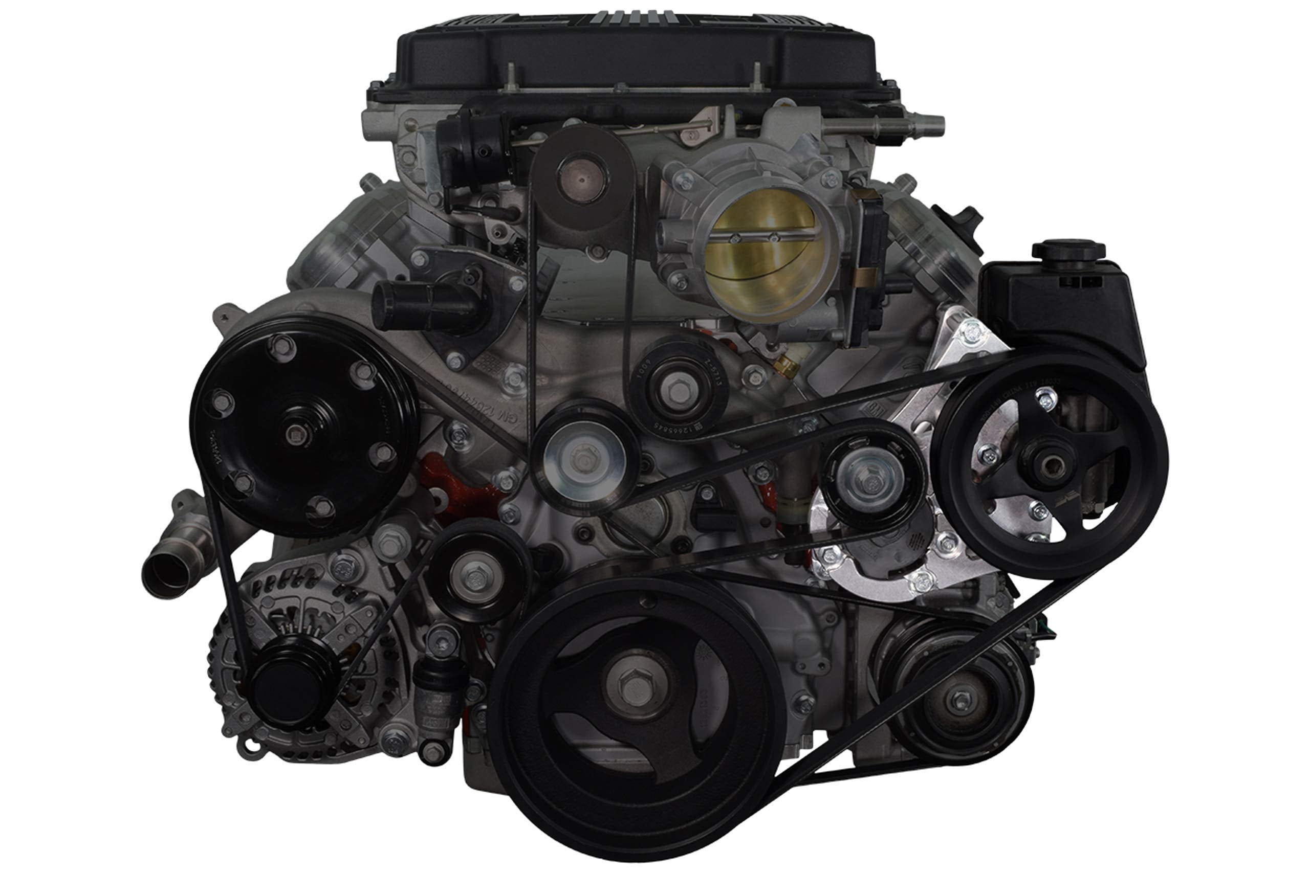 ICT Billet Steering Compatible With LT4 8 Rib Supercharger - Type 2 ...