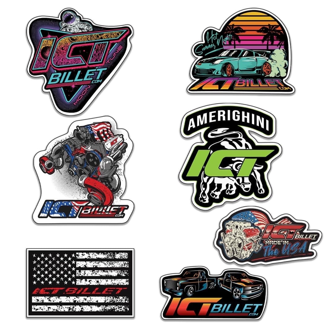 ICT Billet Sticker Pack - Walmart.com