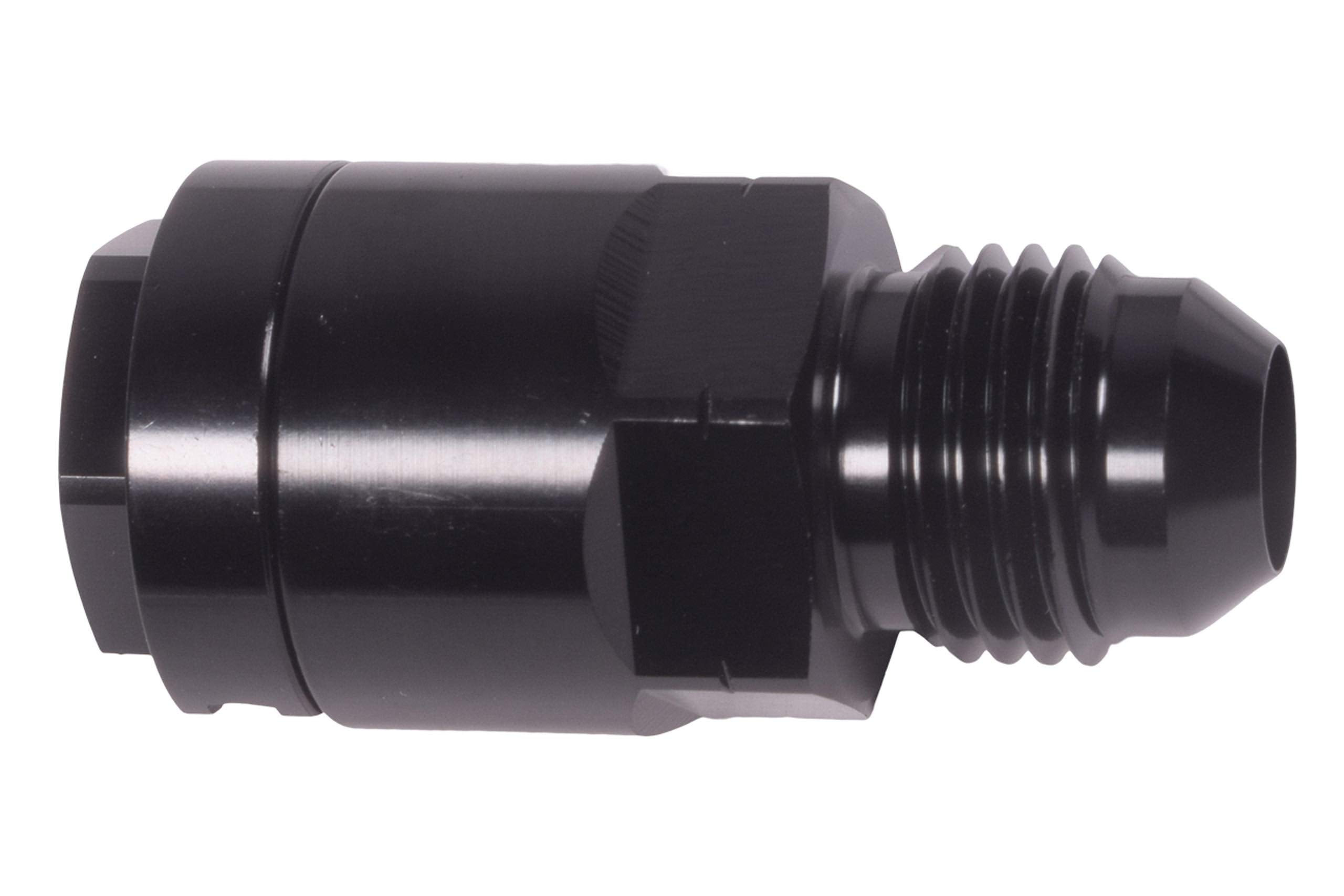 ICT Billet Threaded Fuel Rail Quick Connect Fitting -Line Adapter -6AN ...