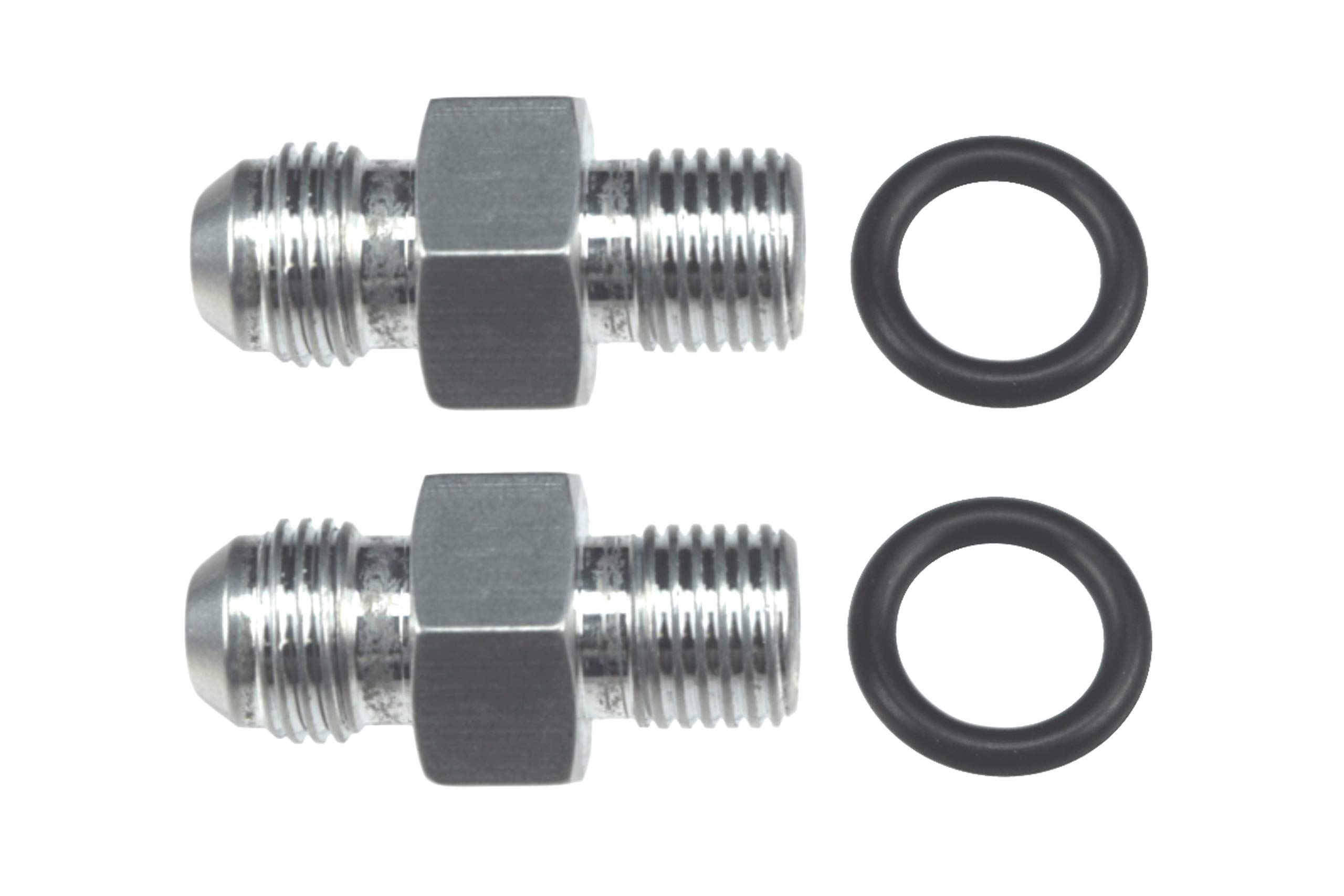 ICT Billet - Transmission Adapter Fittings Front and Rear -6AN Flare to ...