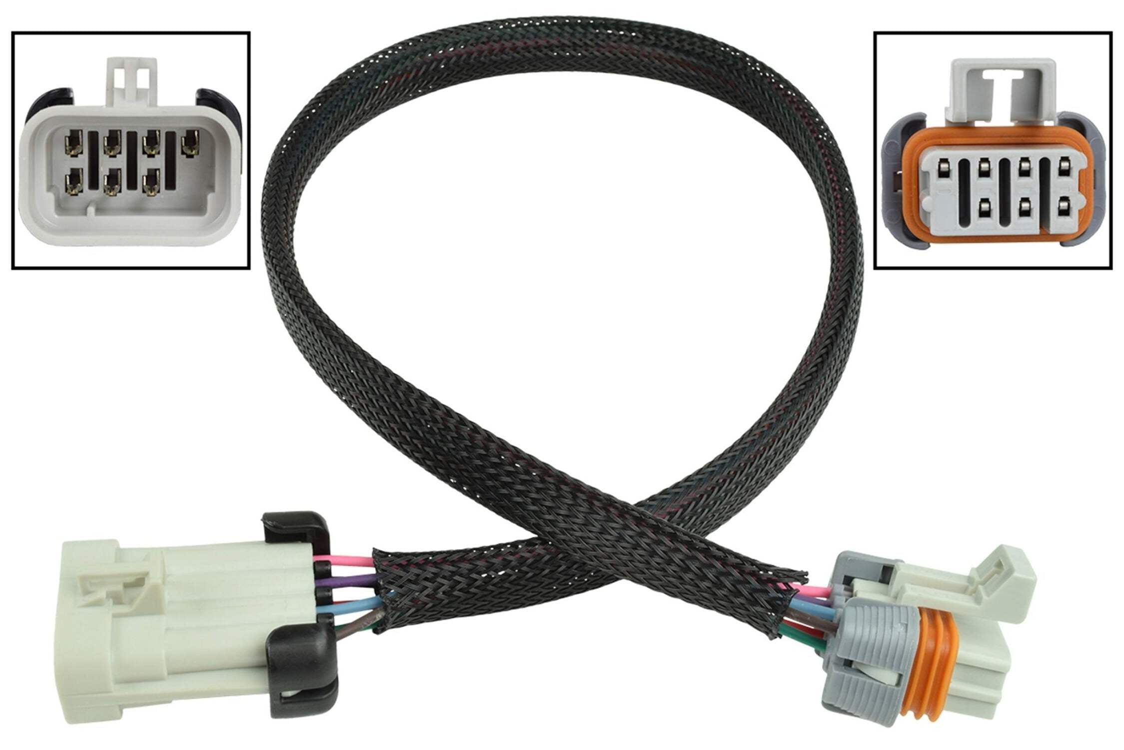 ICT Billet USA LS Coil Wire Harness 24" Extension Remote Mounted Coils ...