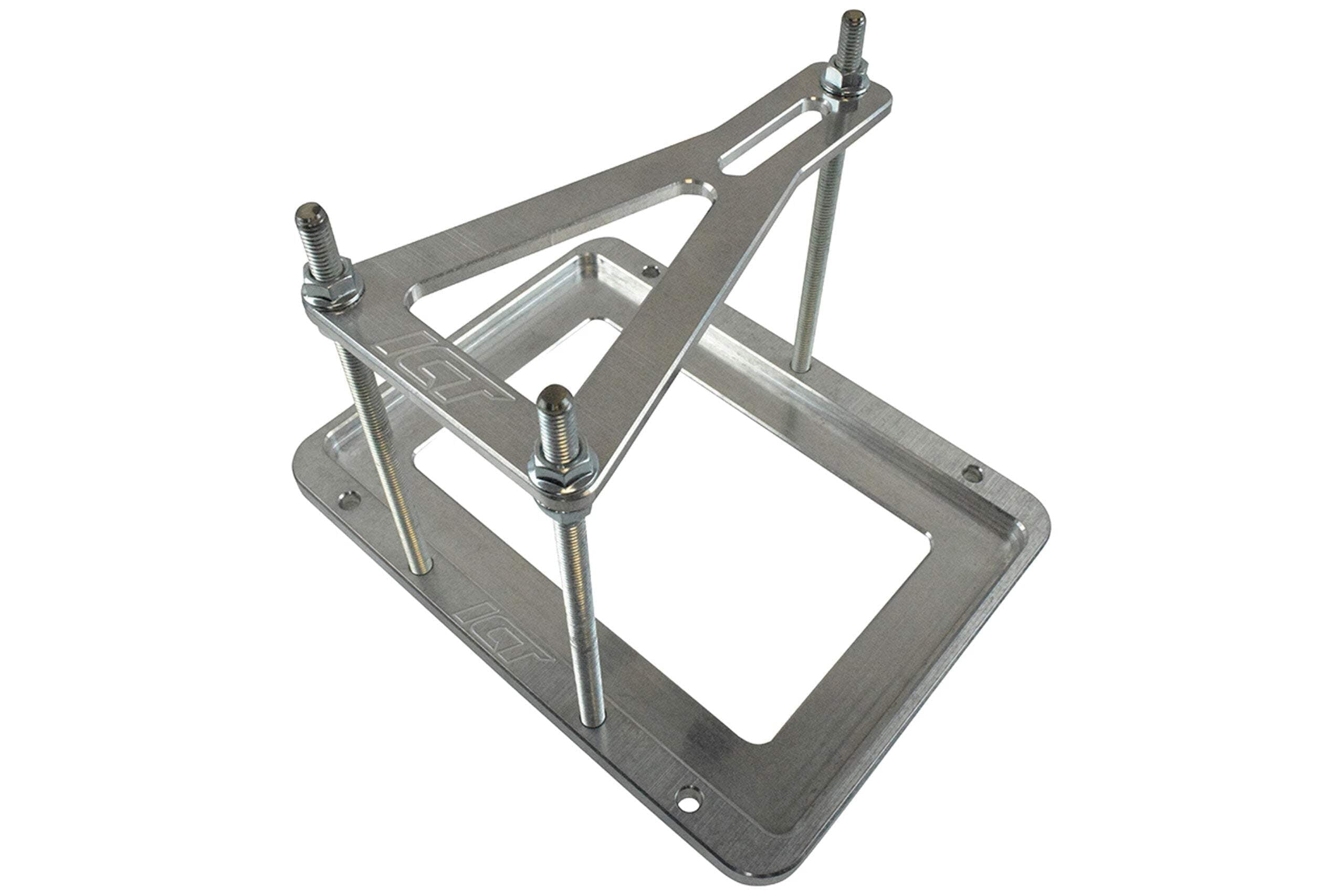 ICT Billet Universal Billet Battery Tray Hold Down Trunk Relocation Box ...