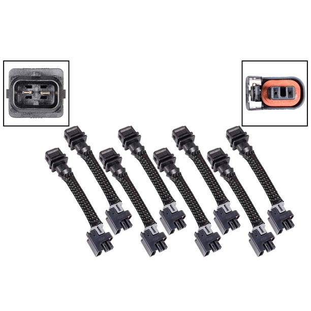 ICT Billet Wire Harness Adapter Compatible with Jetronic EV1 to Mini ...