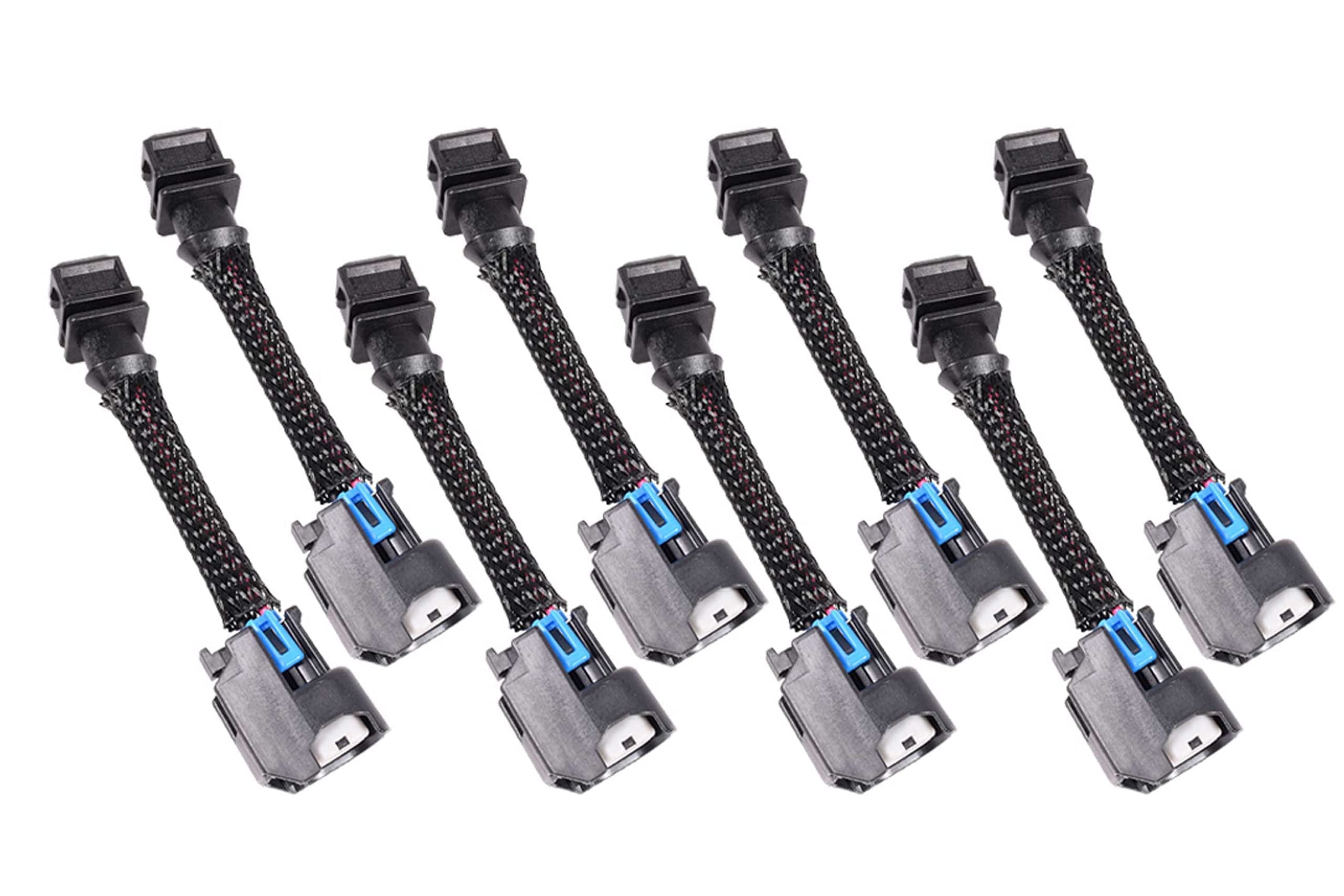 ICT Billet Wire Harness Adapter for Jetronic EV1 to USCAR EV6 Fuel ...