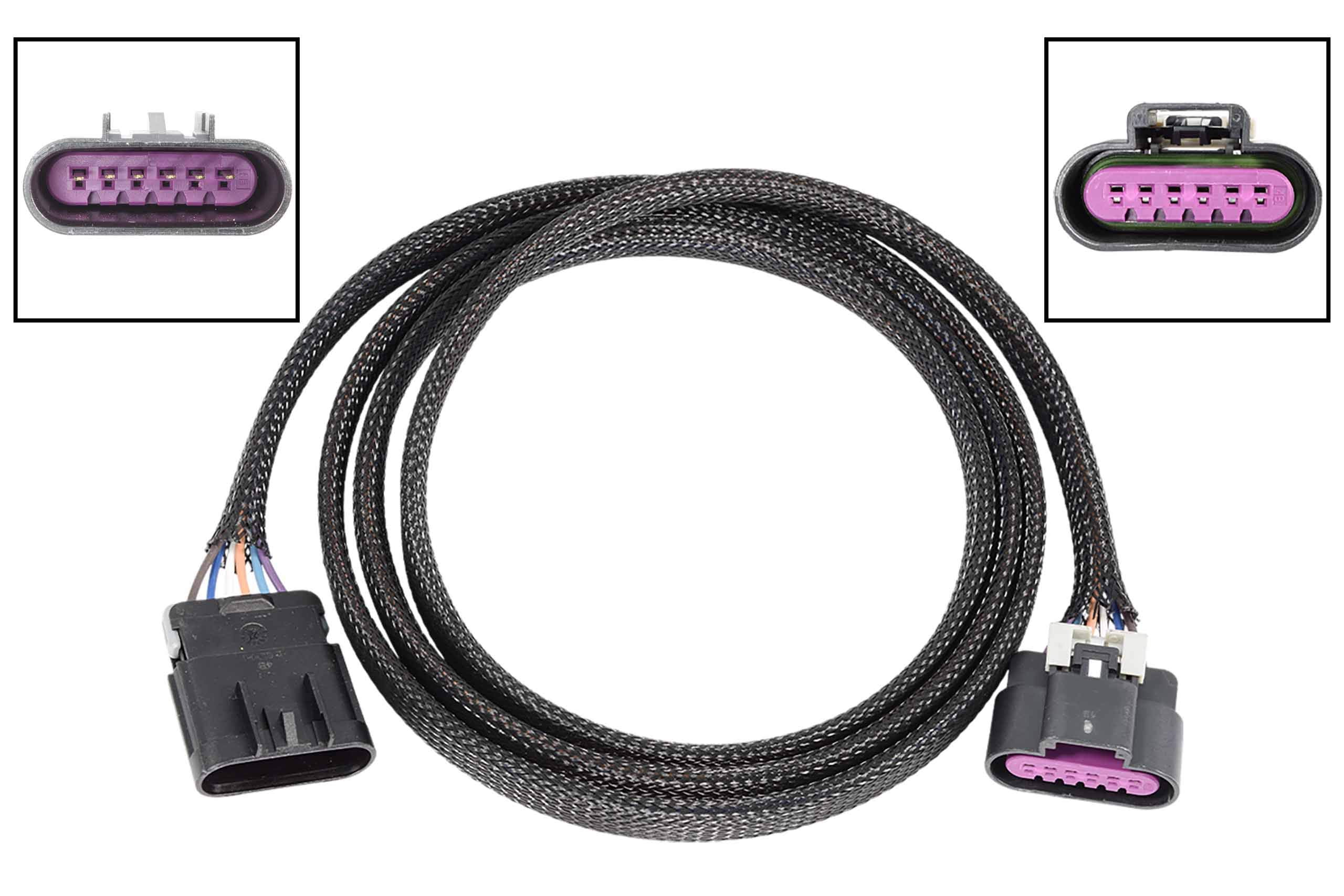 ICT Billet Wire Harness Extension 72" LS Gen 4 Accelerator Pedal ...