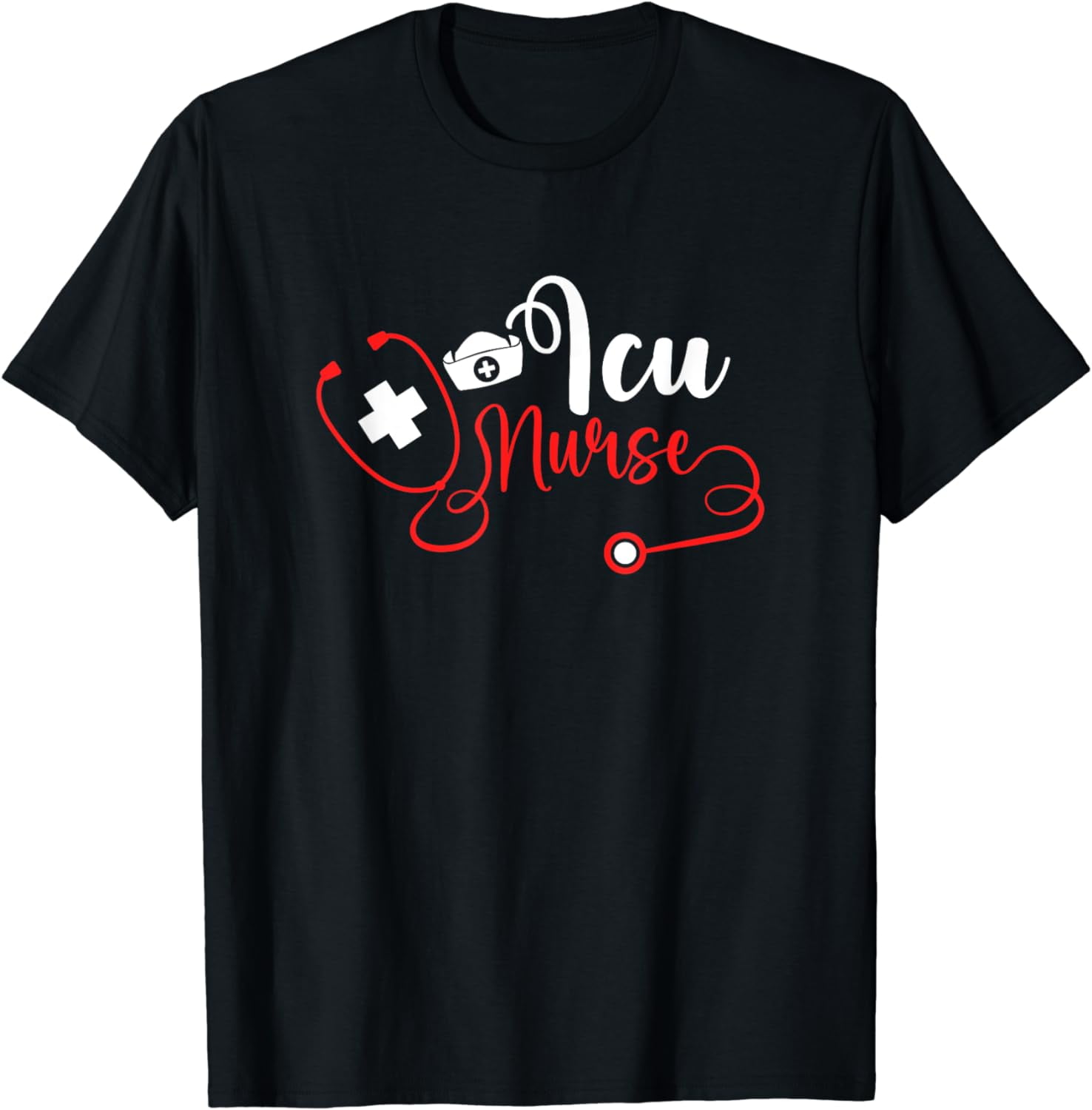ICU Nurse - Intensive Care Unit Medical RN Nursing Nurse T-Shirt ...