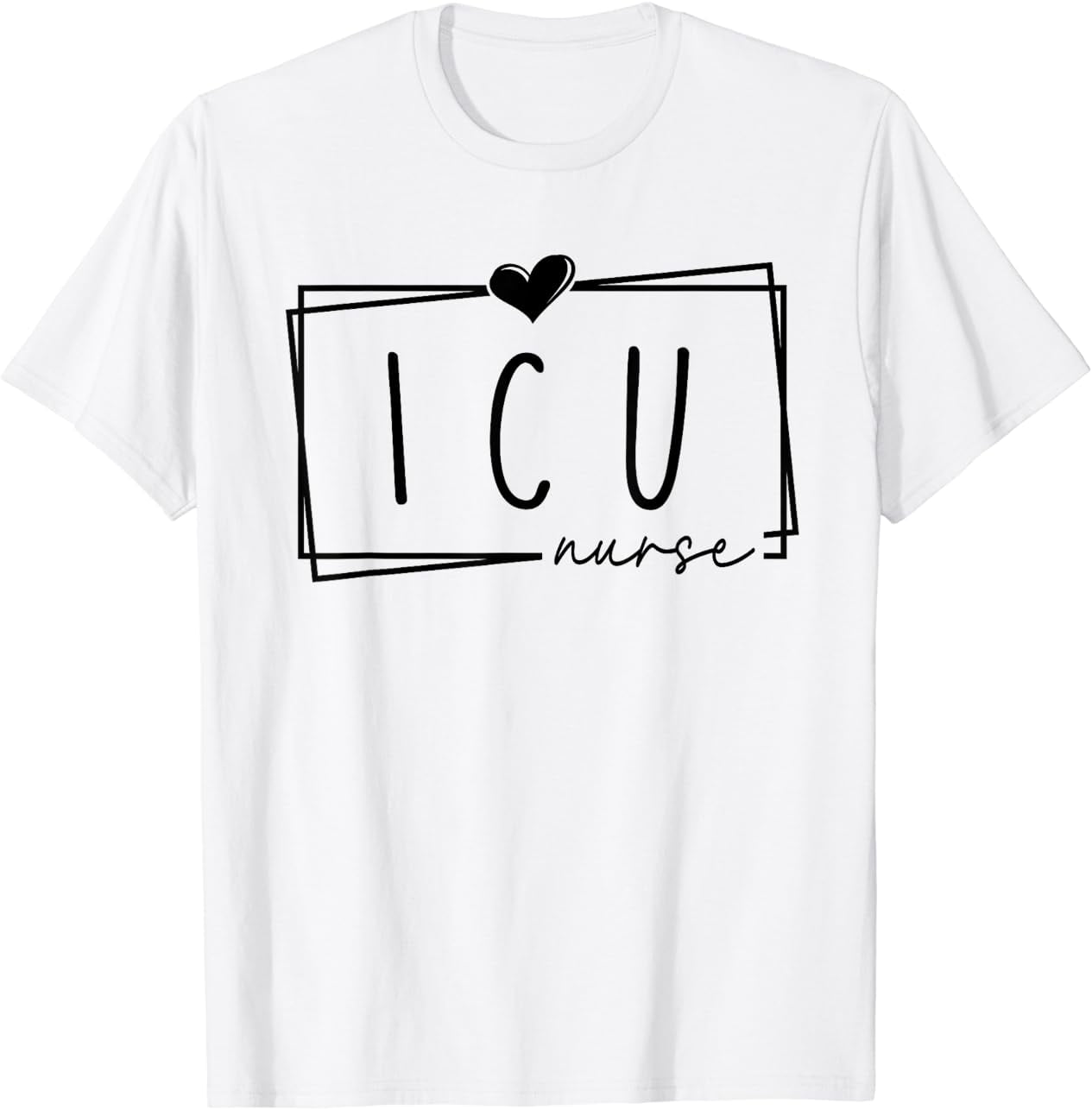ICU Nurse Intensive Care Unit Nurse Nursing Critical Care T-Shirt ...