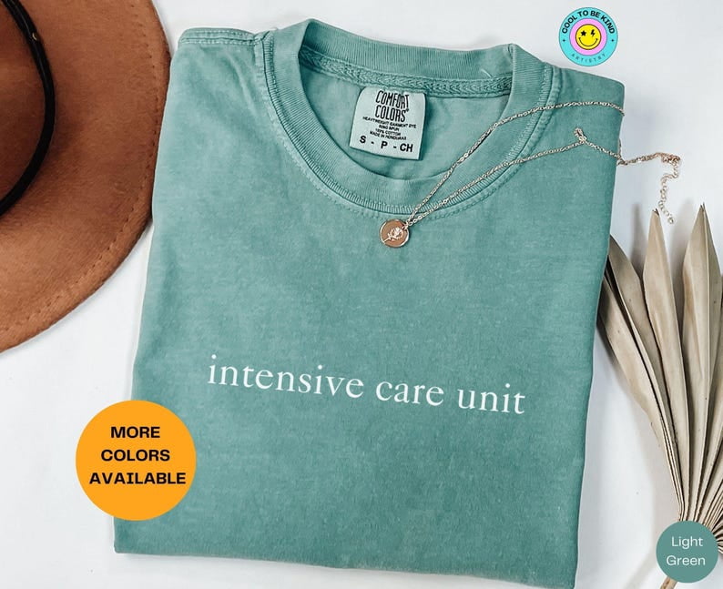 ICU Nurse Shirt, Minimalist NICU Tee for Birthday & Graduation, Perfect ...
