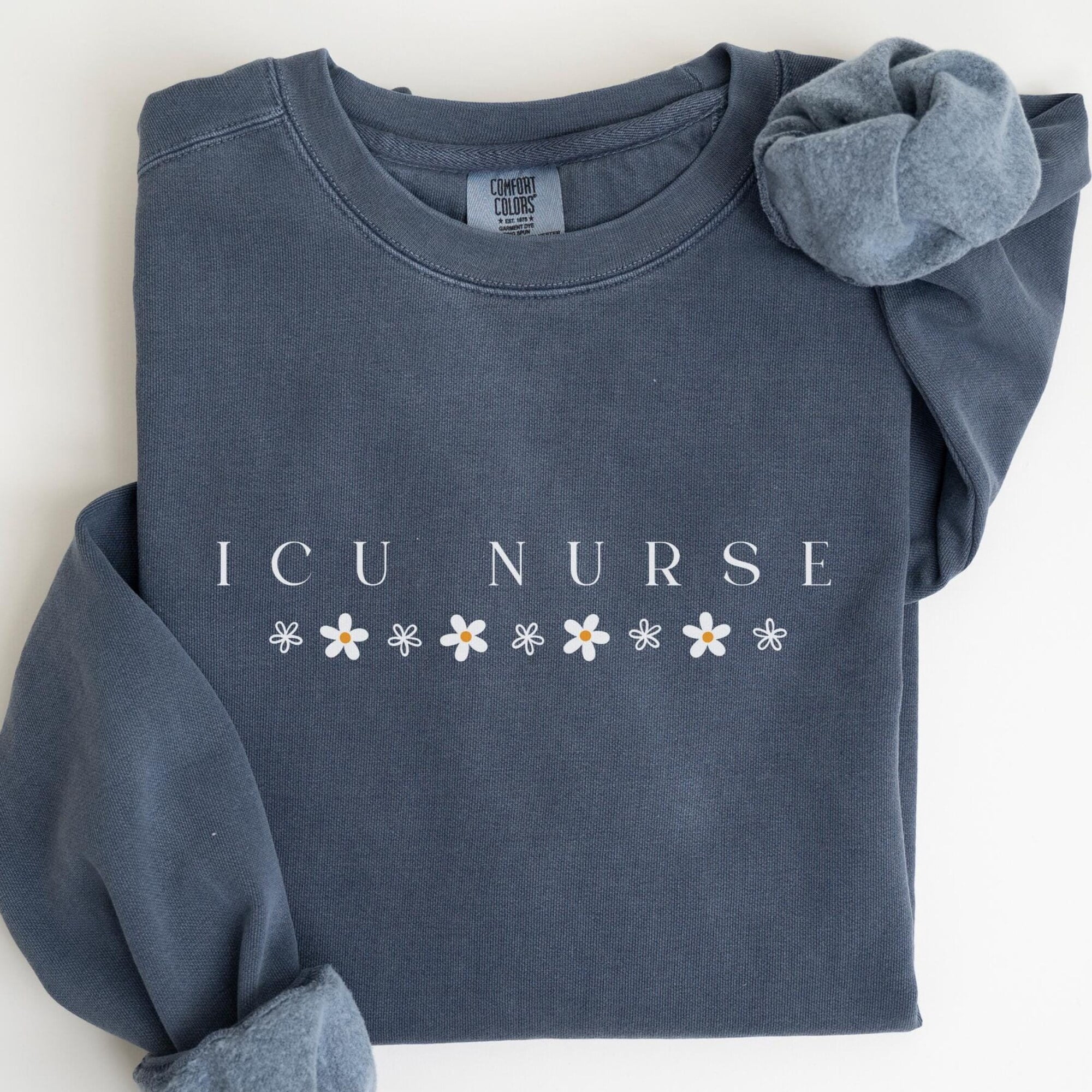 ICU Nurse TShirt Floral Intensive Care Unit Gift - Walmart.com