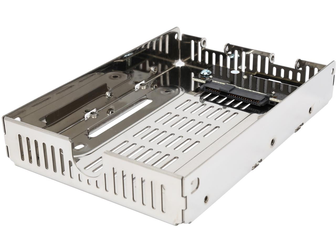 ICY DOCK 2.5 Inch SSD & SATA Hard Drive to Desktop 3.5 Inch SATA Bay ...