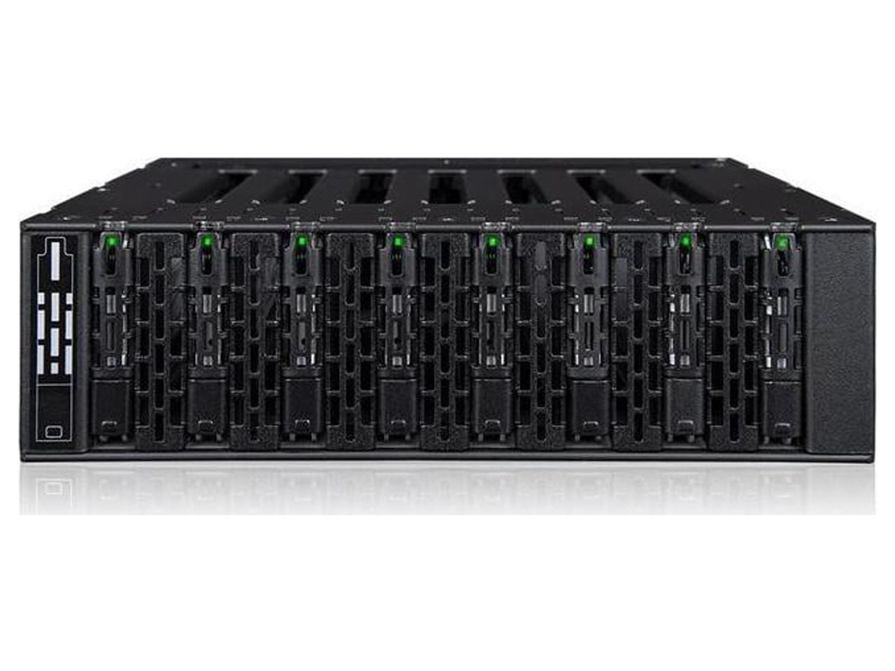 ICY DOCK 8 x M.2 NVMe SSD PCIe 4.0 Mobile Rack for 5.25" Bay with 8 x ...