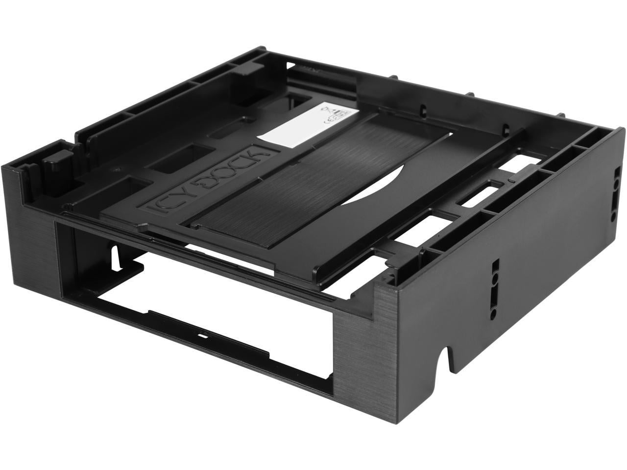 ICY DOCK MB343SPO FLEX-FIT Duo MB343SPO 5.25" Ext. Bay to 3.5" HDD ...