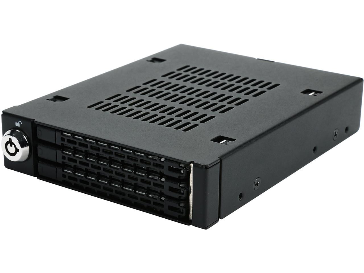 ICY DOCK Triple Bay 2.5 inch SAS SATA HDD SSD Mobile Rack For External ...