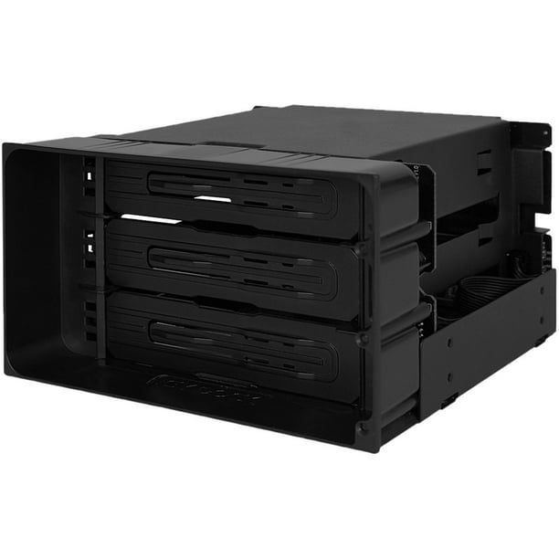 ICY DOCK flexiDOCK MB830SP-B Tray-less 3 Bay Removable 3.5-inch SATA ...