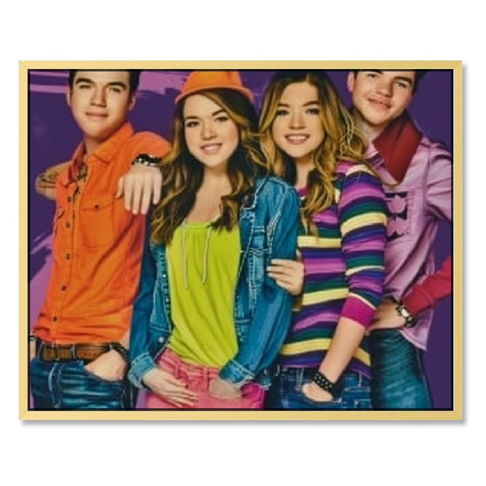 ICarly Tv Show Poster Canvas Living Room Posters for Bedroom Decor ...