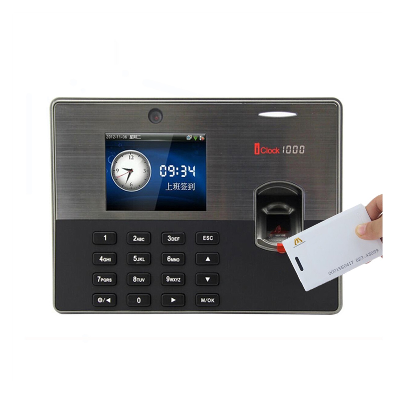 IClock1000 Smart Office Fingerprint Recognition Time Attendance Smart ...