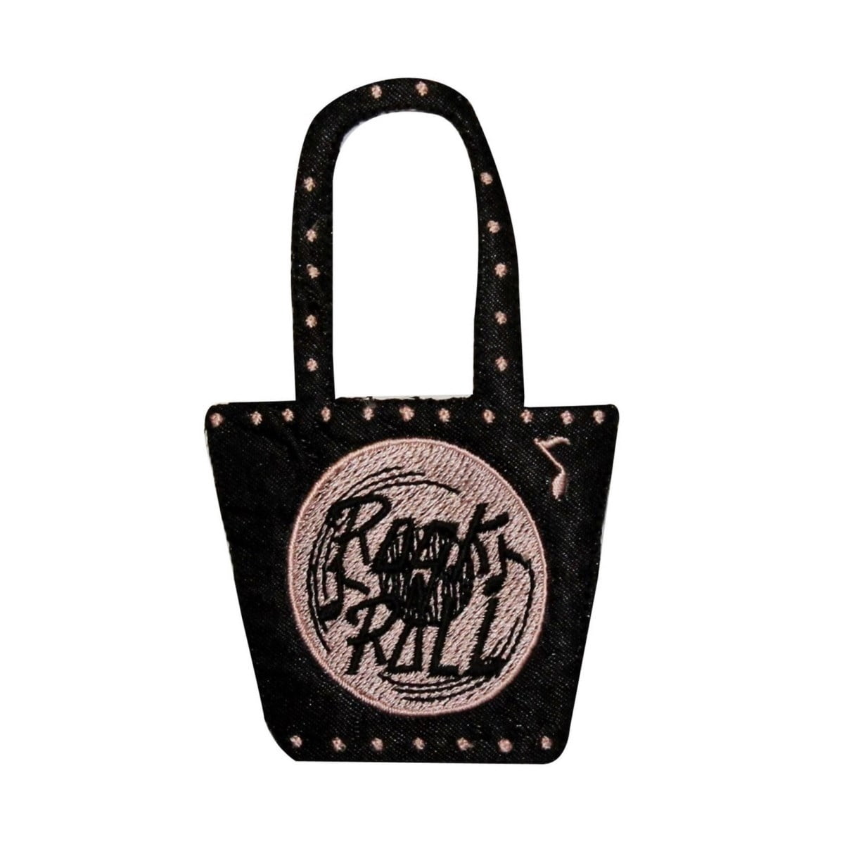 ID 0140 Rock N Roll Purse Patch Handbag 50s Embroidered Iron On ...