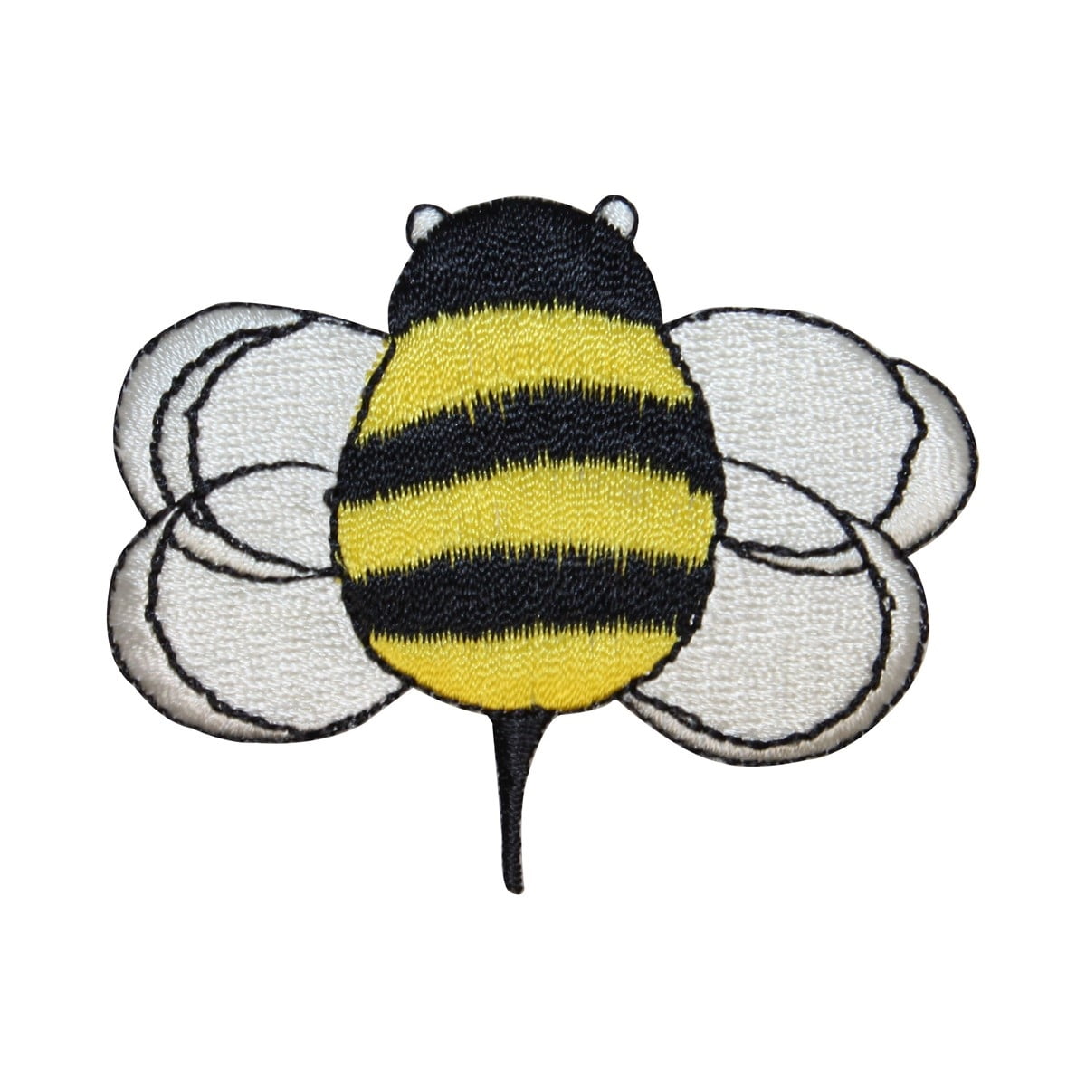 ID 0435 Cute Bumble Bee Patch Queen Bugs Insect Embroidered Iron On ...