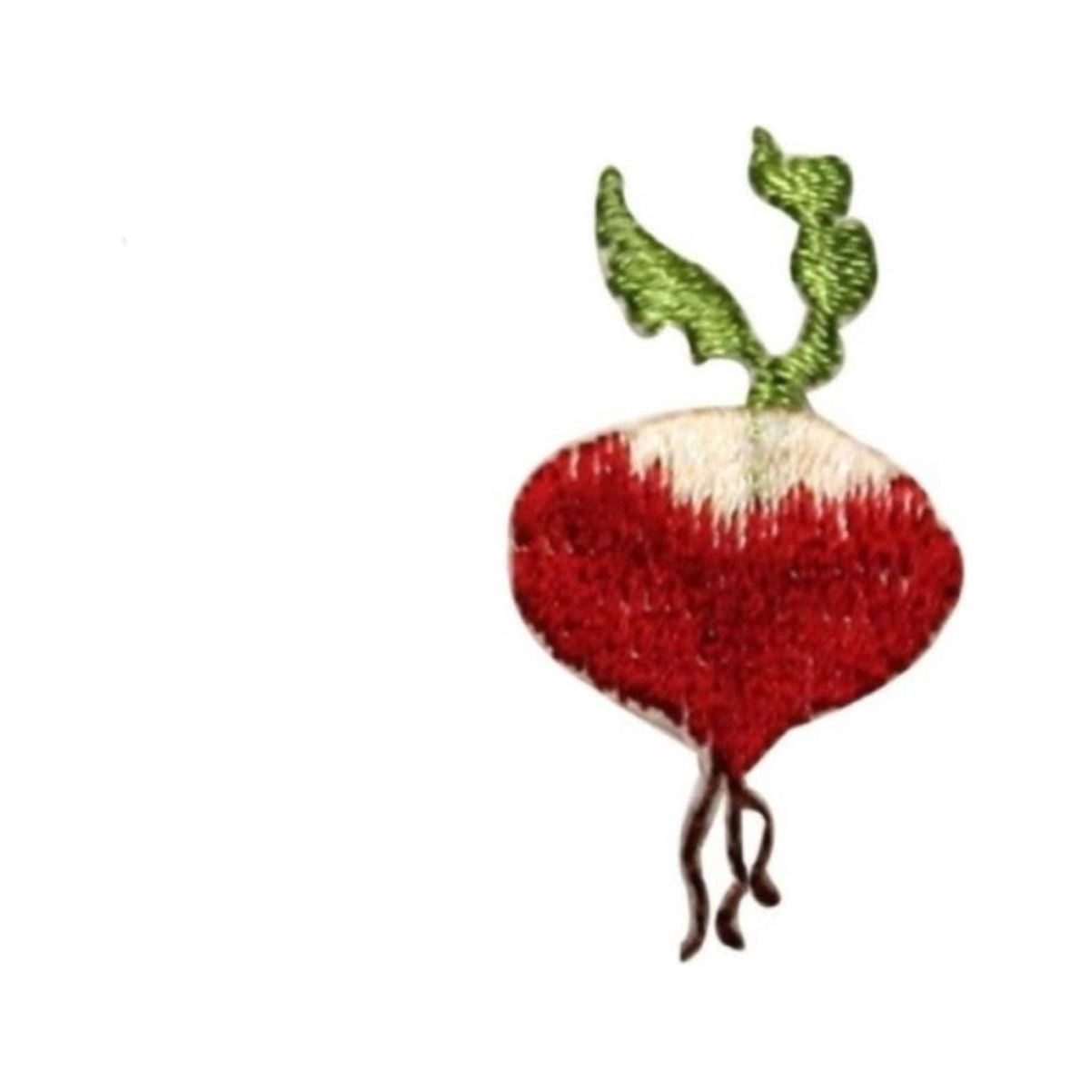 ID 1234B Fresh Radish Patch Farming Picking Veggie Embroidered Iron On ...