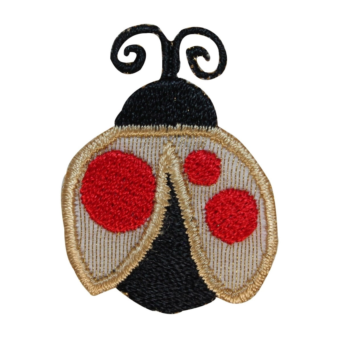 ID 1602B Ladybug Emblem Patch Bug Garden Insect Embroidered Iron On ...
