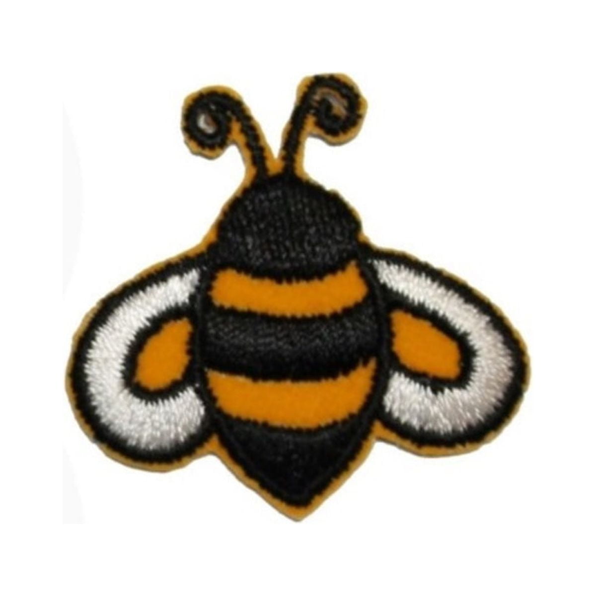 ID 1619B Bumblebee Emblem Patch Cute Honey Bee Bug Embroidered Iron On ...