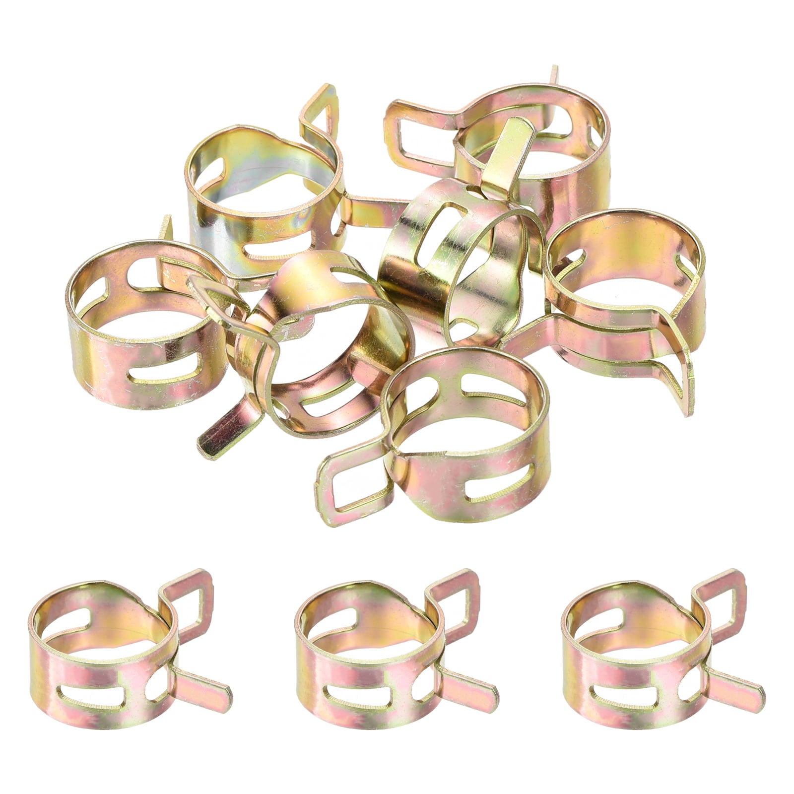 ID 20mm 13/16inch Fuel Line Hose Clips, Pipe Clamps,Spring Hose Clamp ...