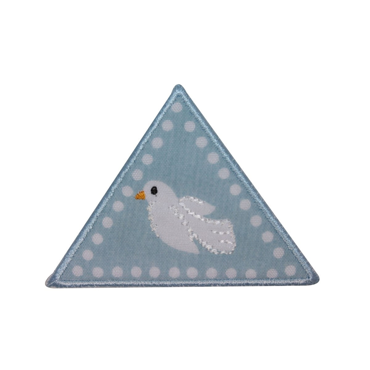 ID 3118 Triangle Badge Dove Patch Peace Craft Embroidered Iron On ...