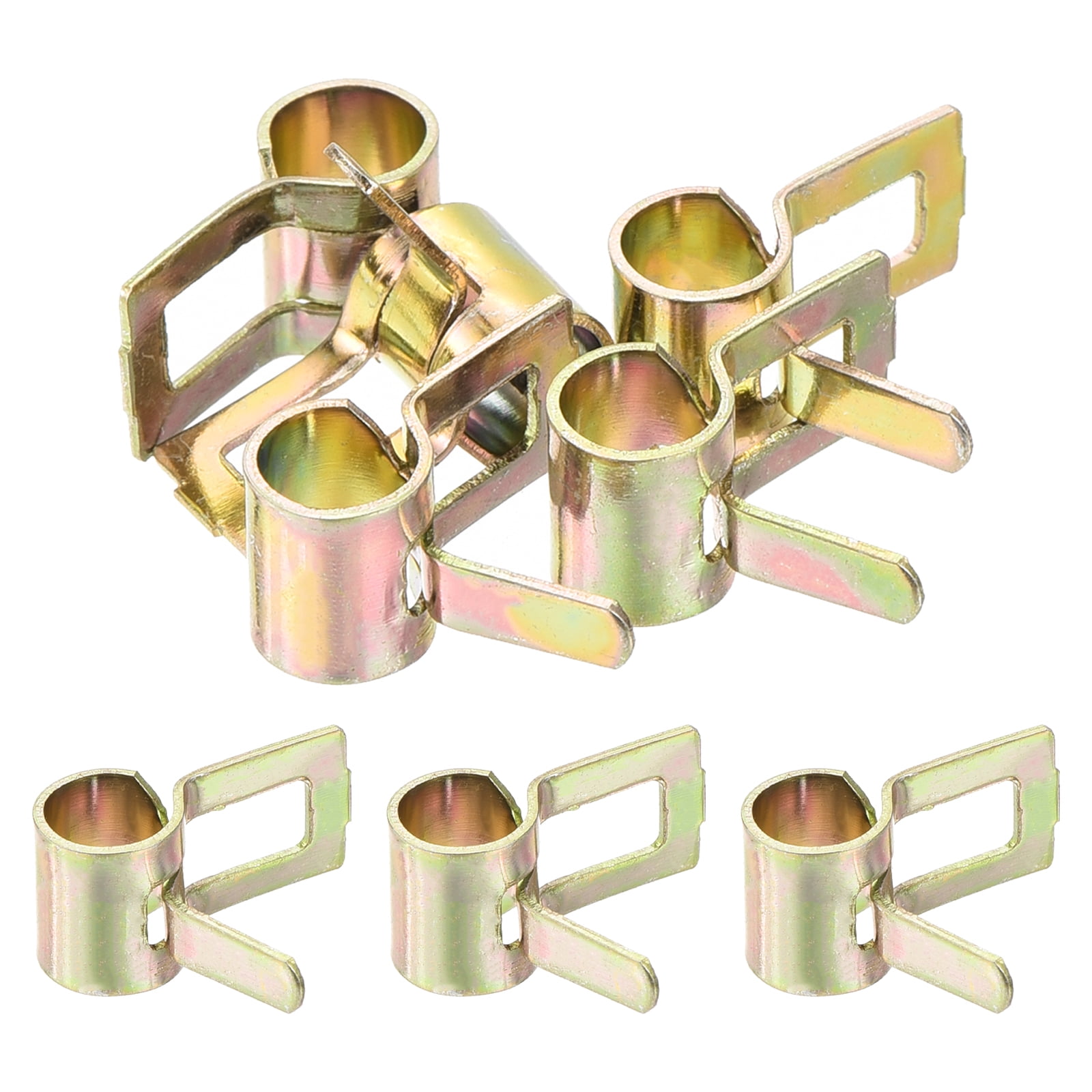 ID 5mm 3/16inch Fuel Line Hose Clips, Pipe Clamps,Spring Hose Clamp,Low ...