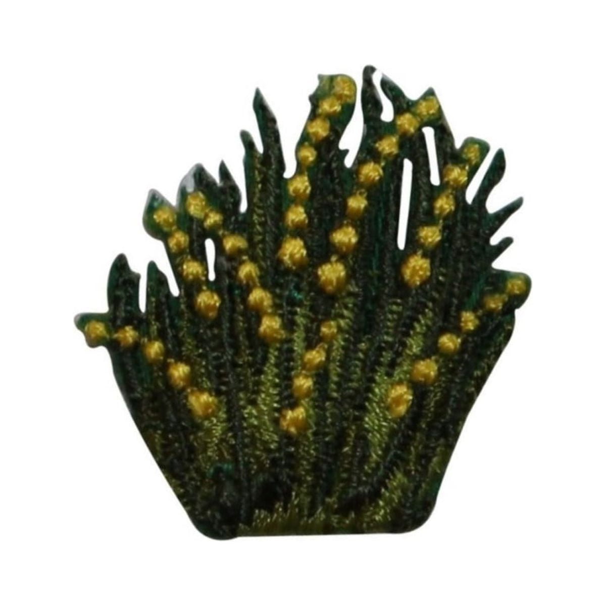 ID 6920 Flower Shrub Patch Garden Bush Blossom Grow Embroidered Iron On ...