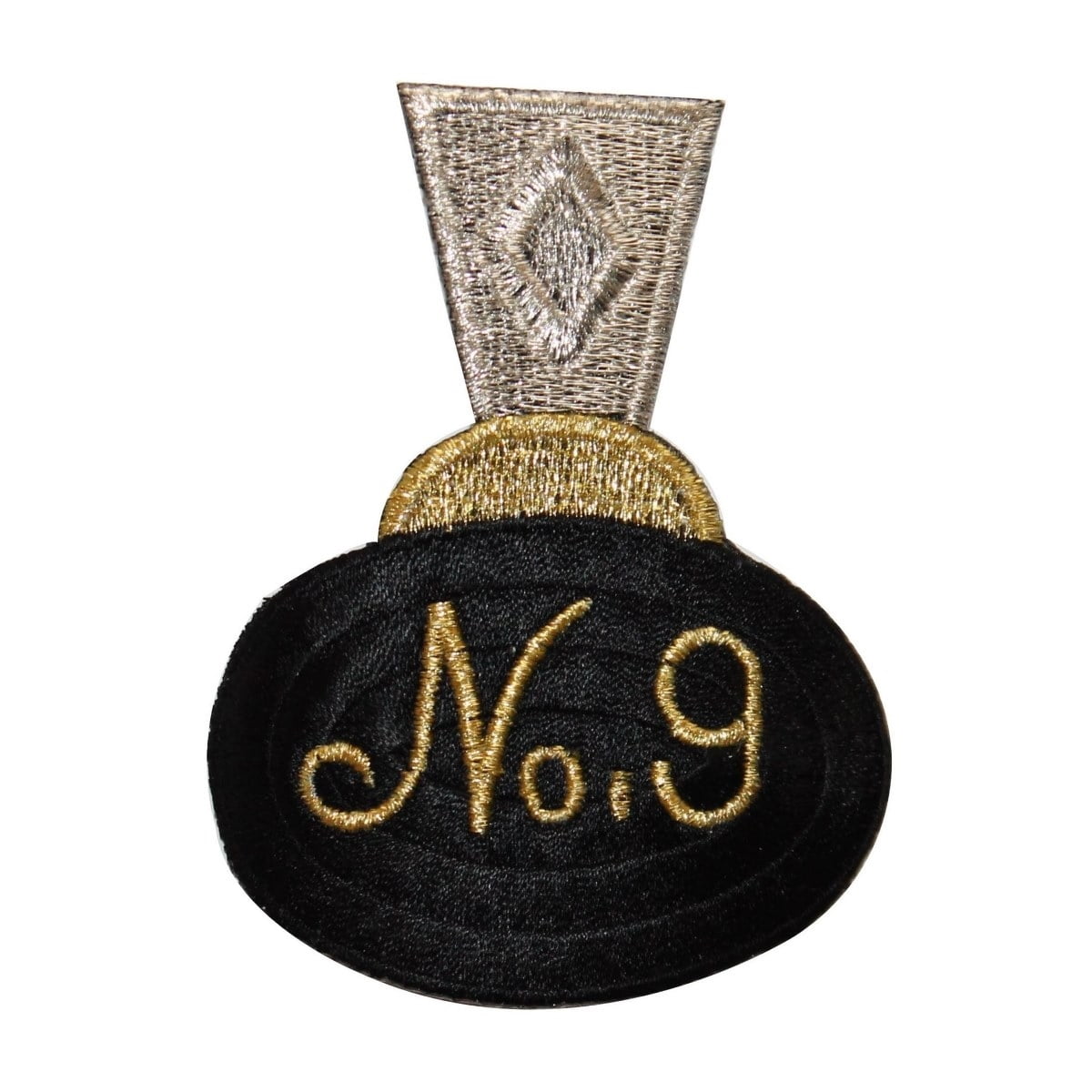 ID 7641 Love Potion No. 9 Perfume Patch Bottle Embroidered Iron On ...