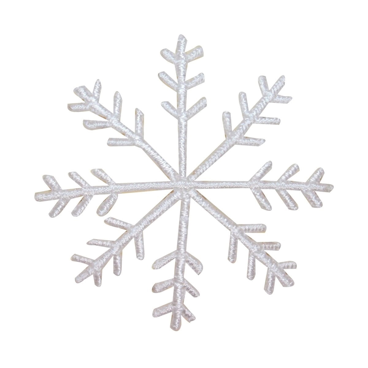 ID 8142 Winter Snowflake Patch Christmas Snow Ice Embroidered Iron On ...