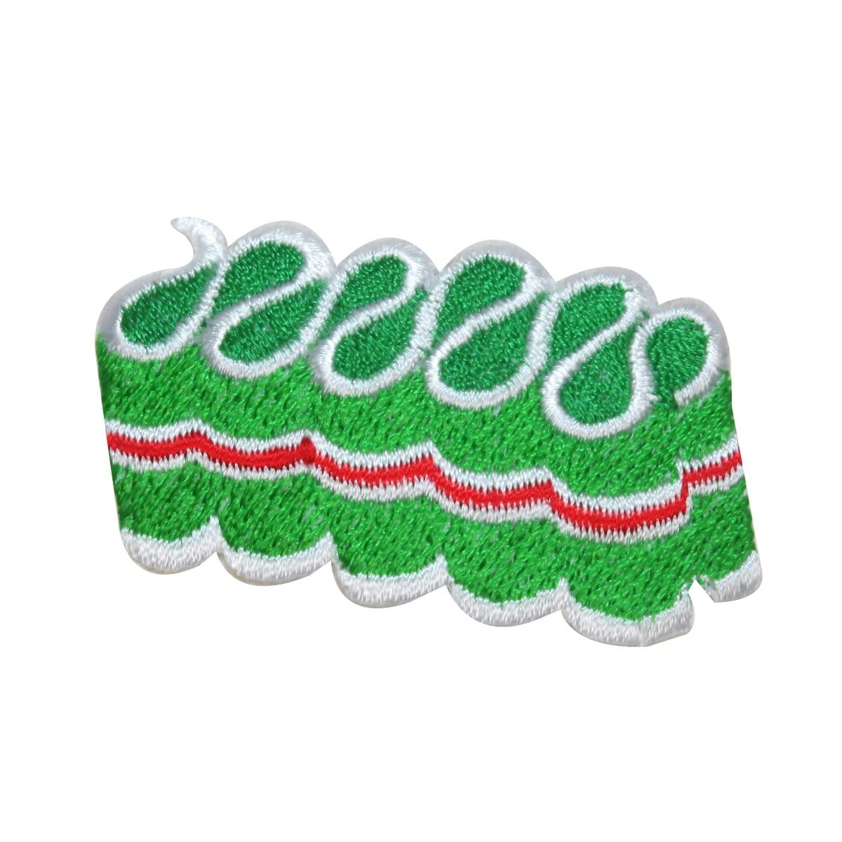 ID 8234H Christmas Ribbon Candy Patch Holiday Taffy Embroidered Iron On ...