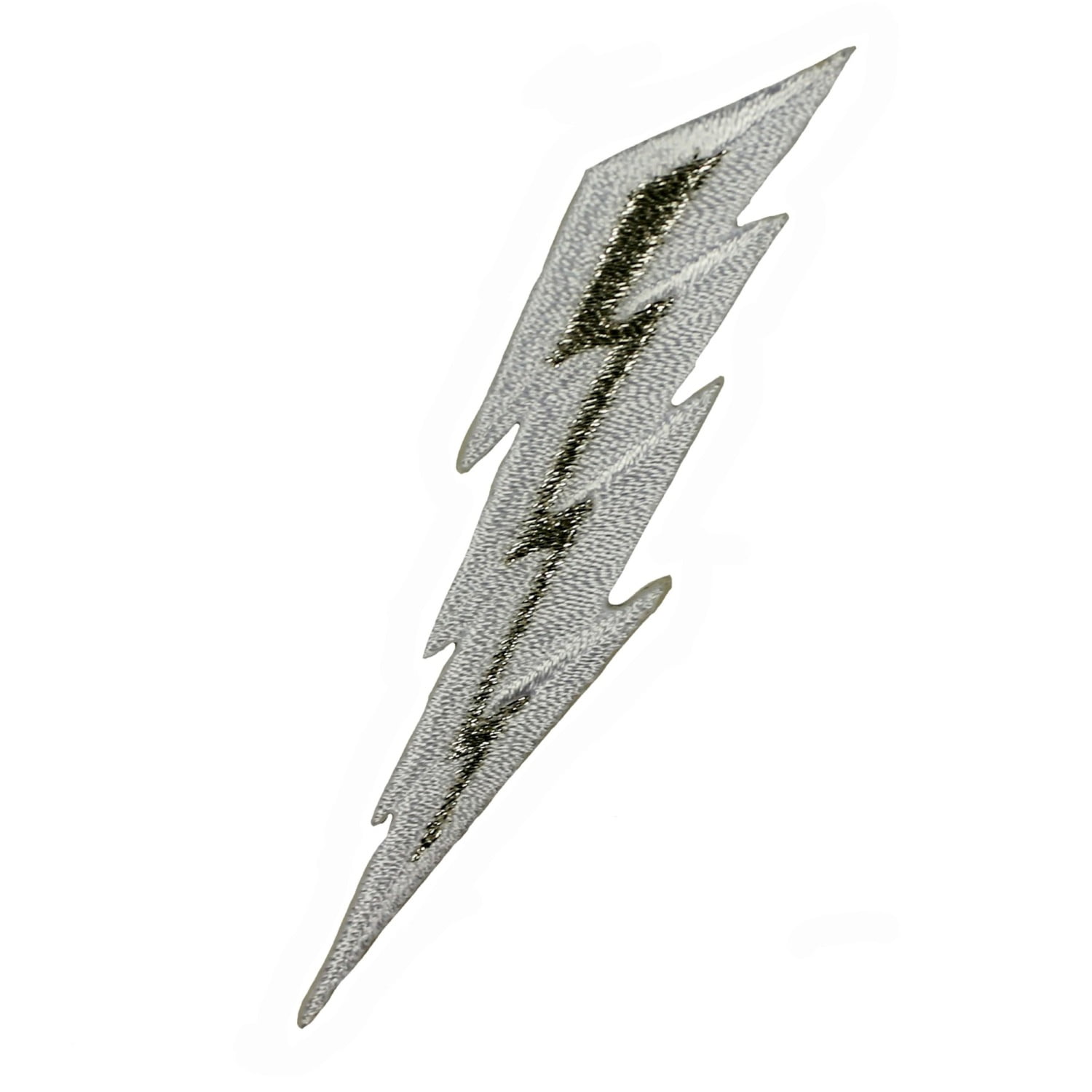 ID 8813 Lightening Bolt Patch Electric Light Craft Embroidered Iron On ...