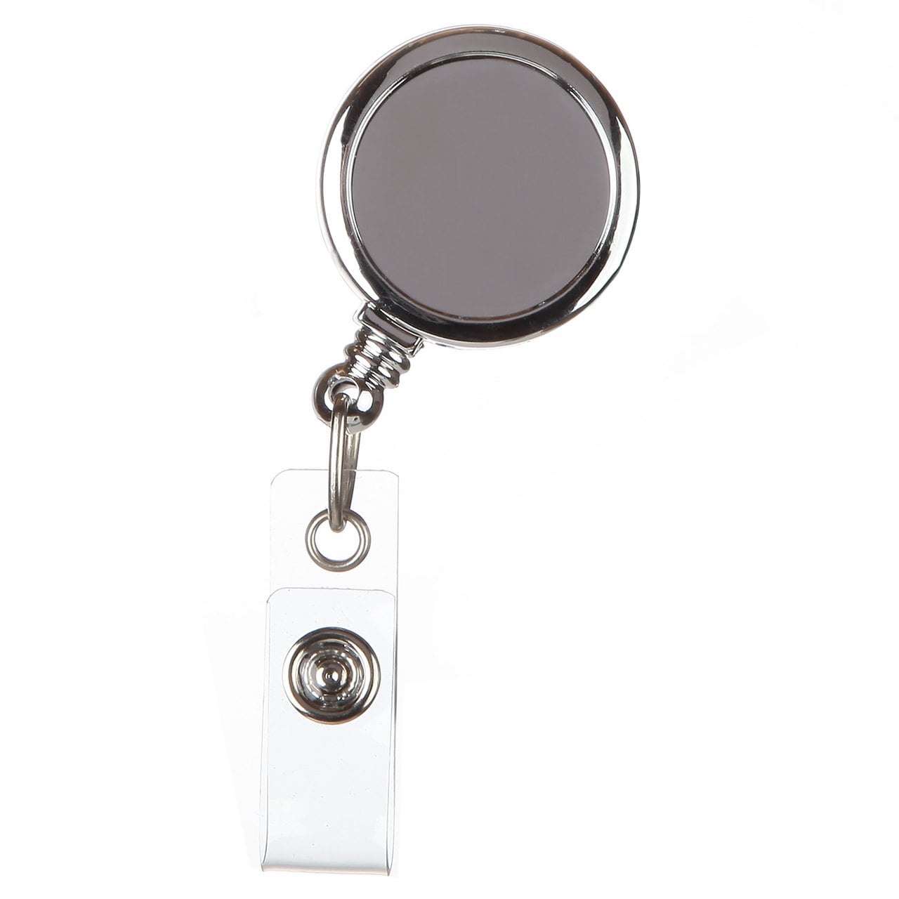 ID Avenue 32" Retractable Basic Silver Colored Retractable ID Badge ...