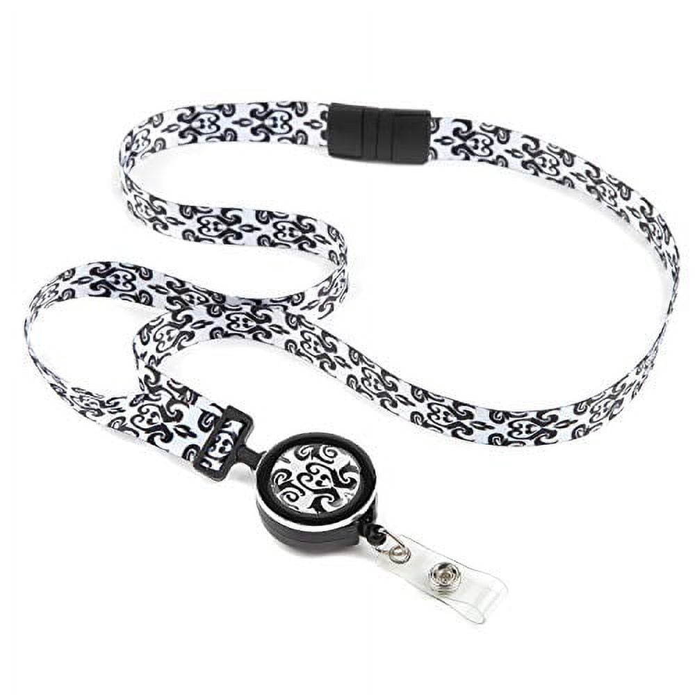 ID Avenue Lanyards for Women 19" Ribbon Lanyard ID Holder with Badge ...