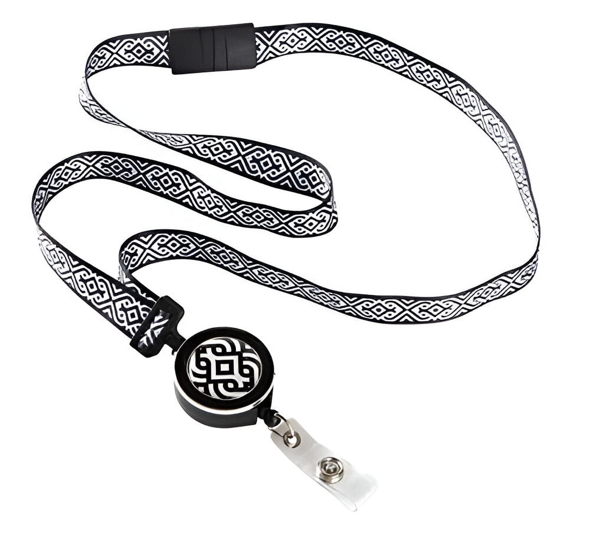 ID Avenue Lanyards for Women 19" Ribbon Lanyard ID Holder with Badge ...