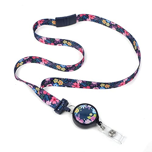 ID Avenue Lanyards for Women 19" Ribbon Lanyard ID Card & Key Holder ...