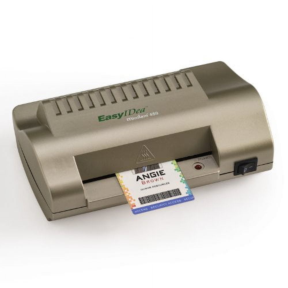 ID Card Kit 50 with Laminator, Teslin, Butterfly Pouch Laminates ...