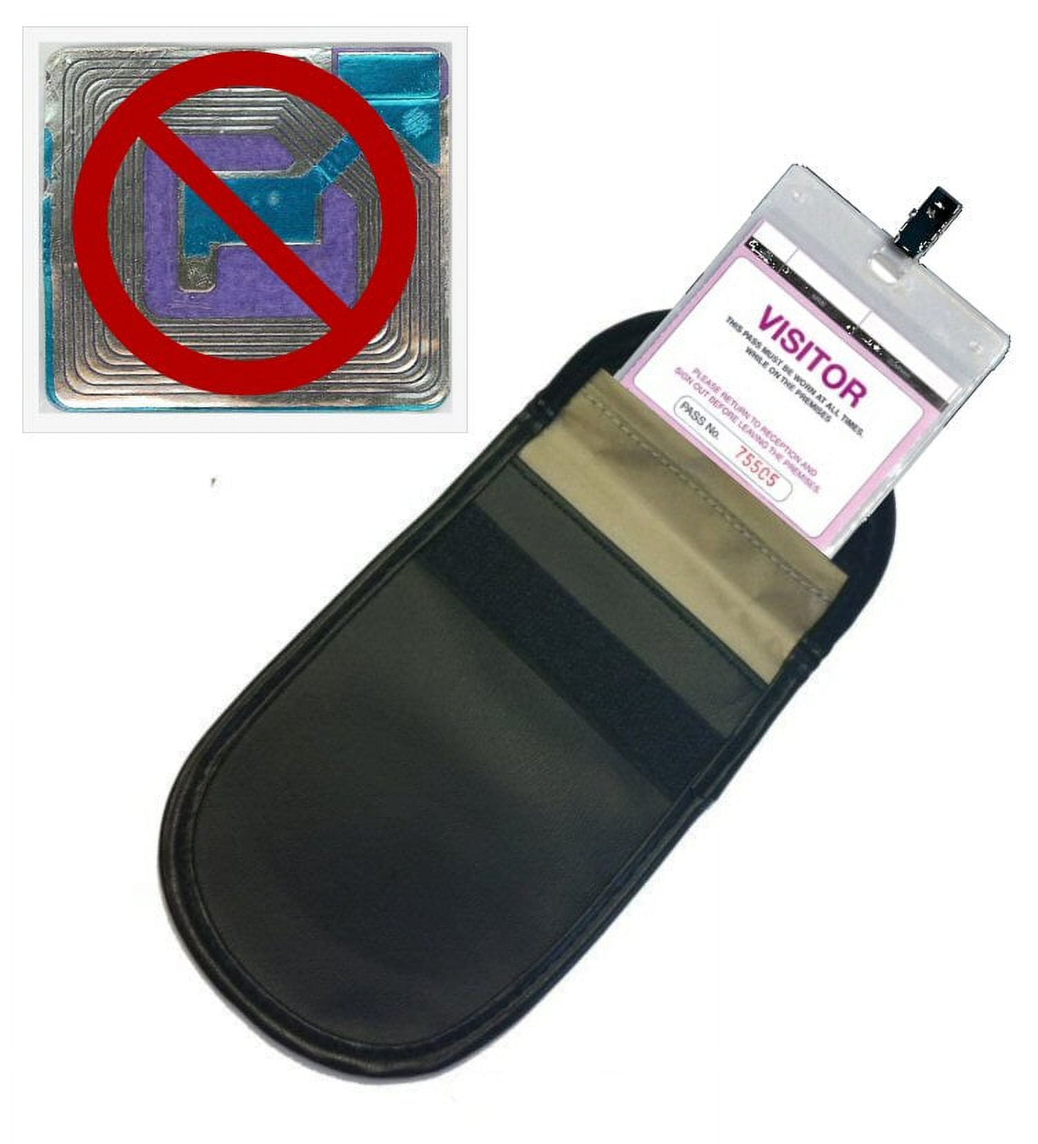 ID Card RFID Shield Faraday Bag - Walmart.com