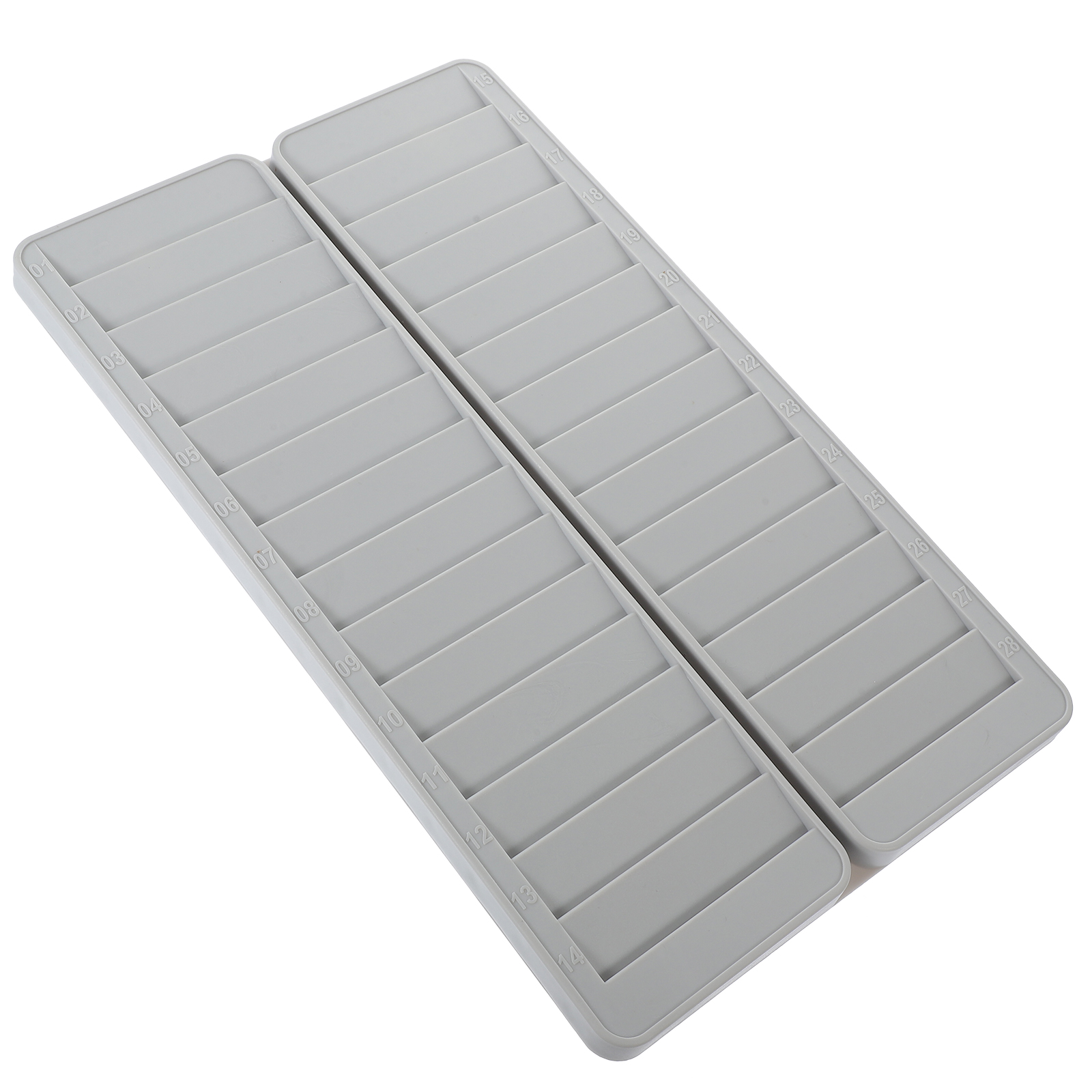 ID Card Storage Rack Shelves Classification Labels Organizer Warehouse ...