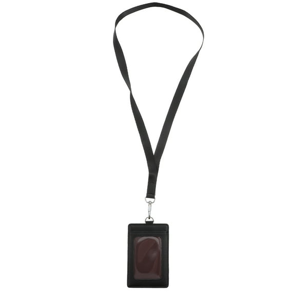 ID Cards Holder with Lanyard Work Cards Holder Portable Multi-function ...