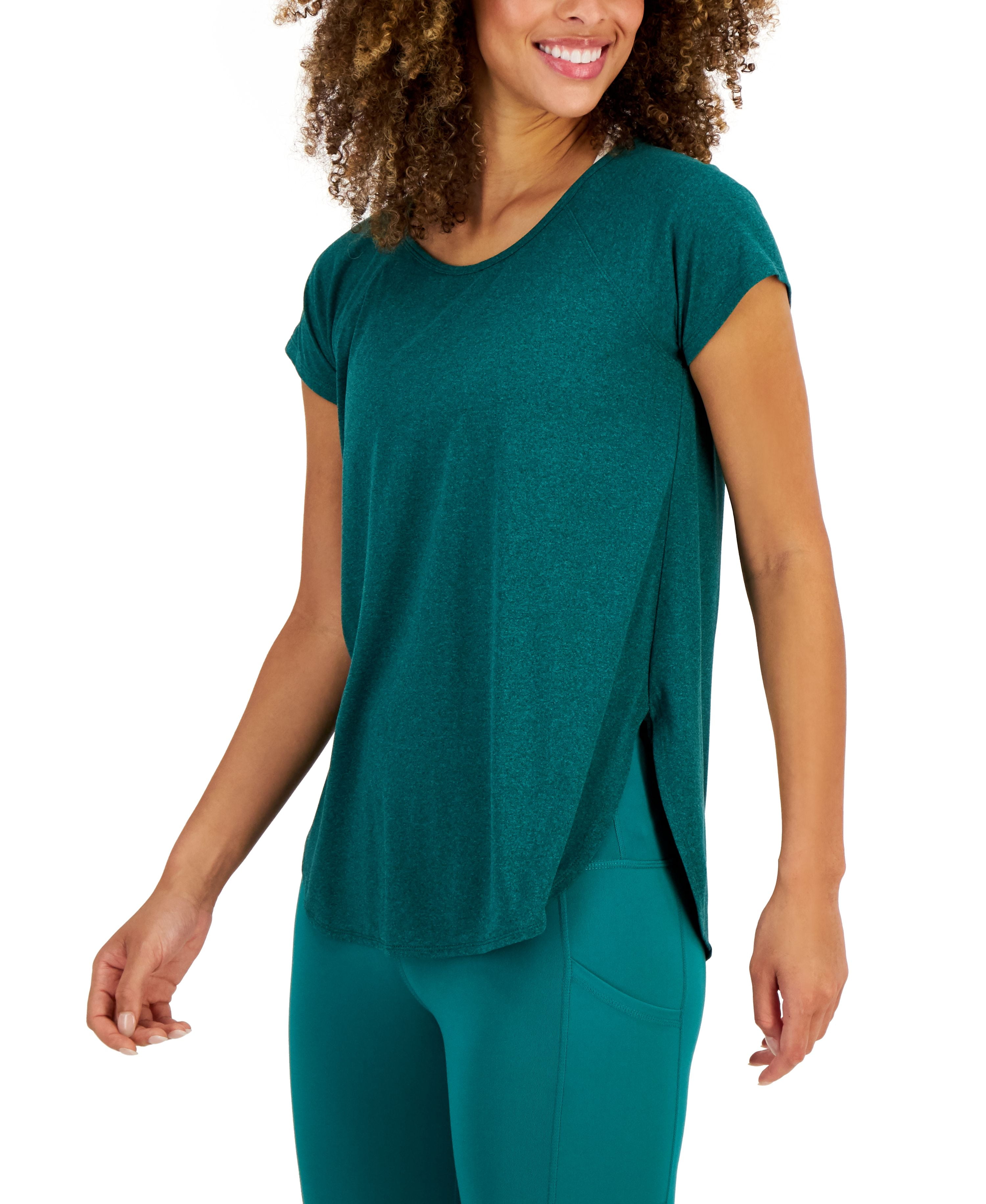 ID Ideology Womens Essentials Sweat Set T-Shirt Forest Rain 2XL ...