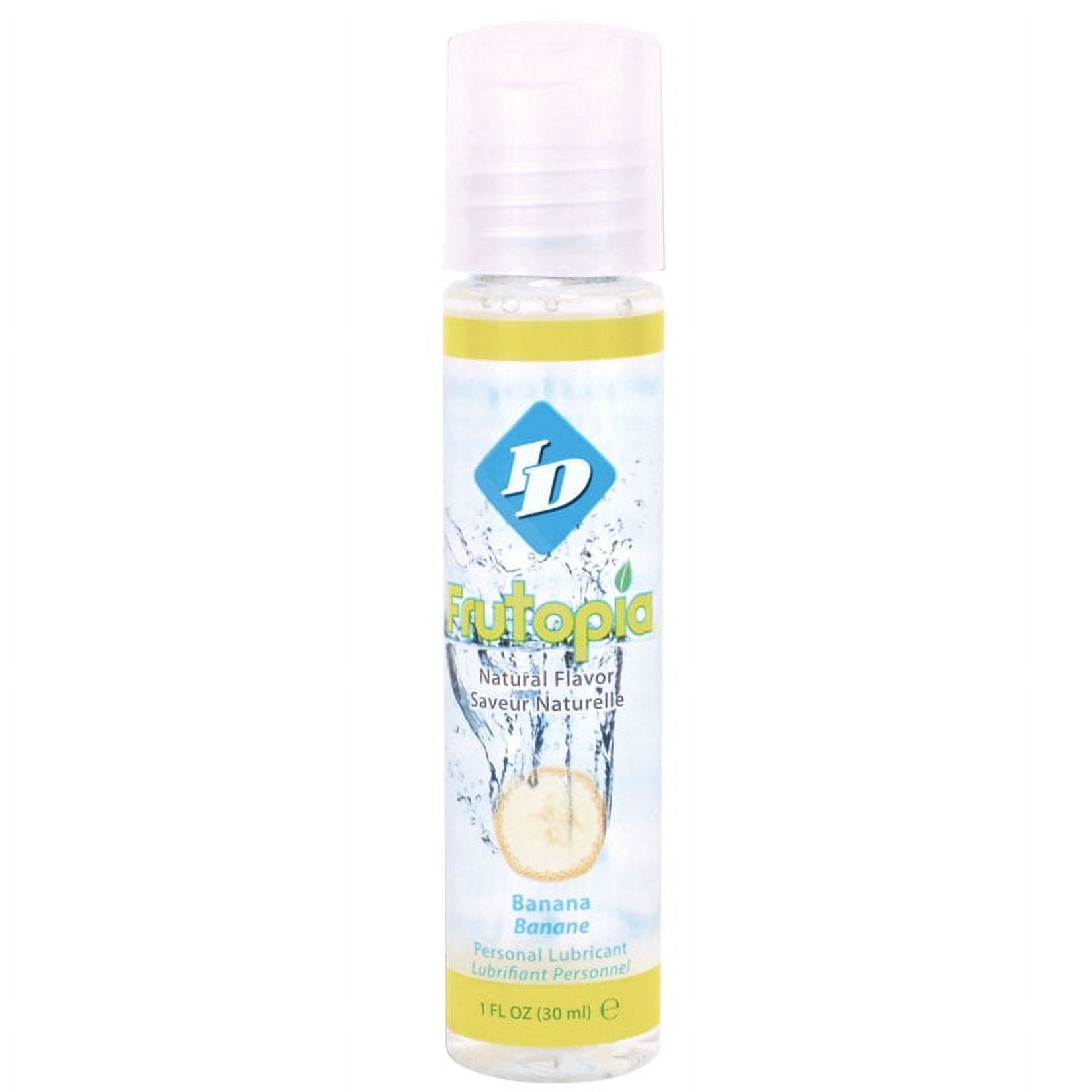 ID Lubricants Frutopia Flavored Water Based Personal Lubricant, Banana ...