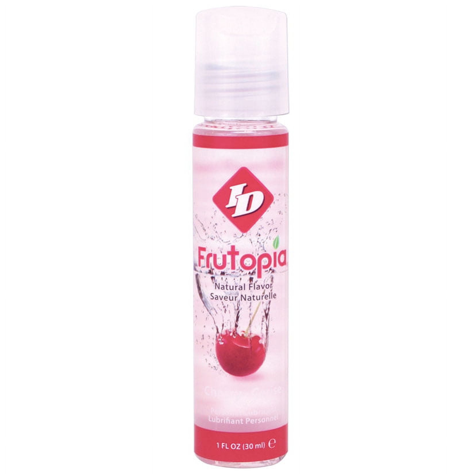 ID Lubricants Frutopia Flavored Water Based Personal Lubricant, Cherry ...