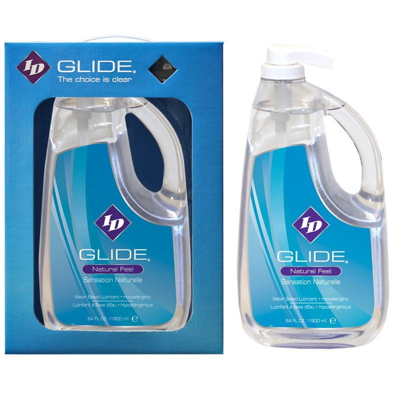 Free Shipping! ID Lubricants Glide Natural Feel Water-Based Personal ...