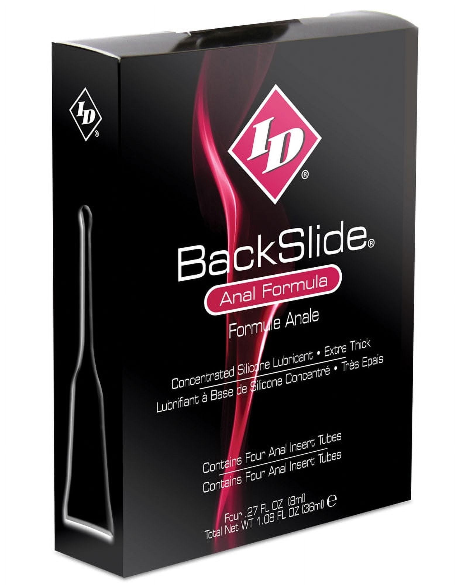 ID Lubricants,ID BackSlide Thick Anal Silicone Based Personal Lubricant ...