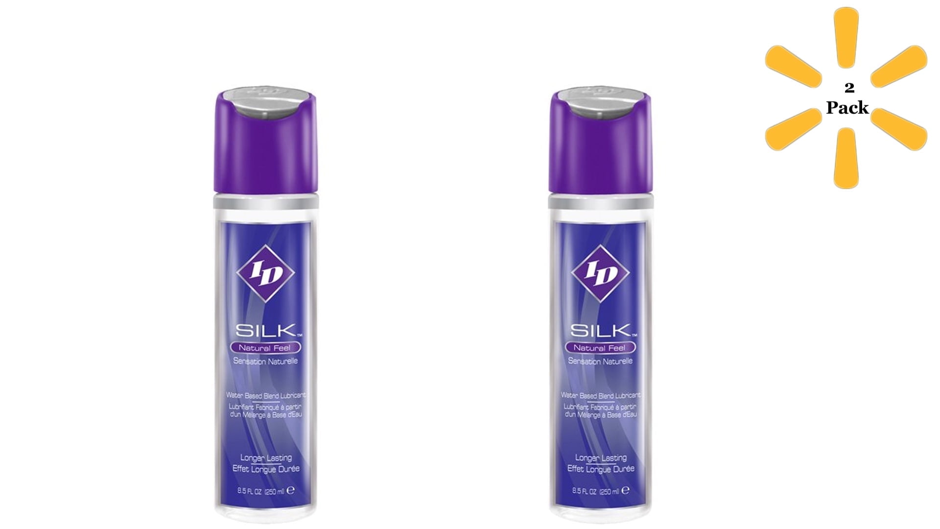 ID Lubricants ID Silk SIL and Water Blend Lube - 4.4 oz - 2 Pack ...